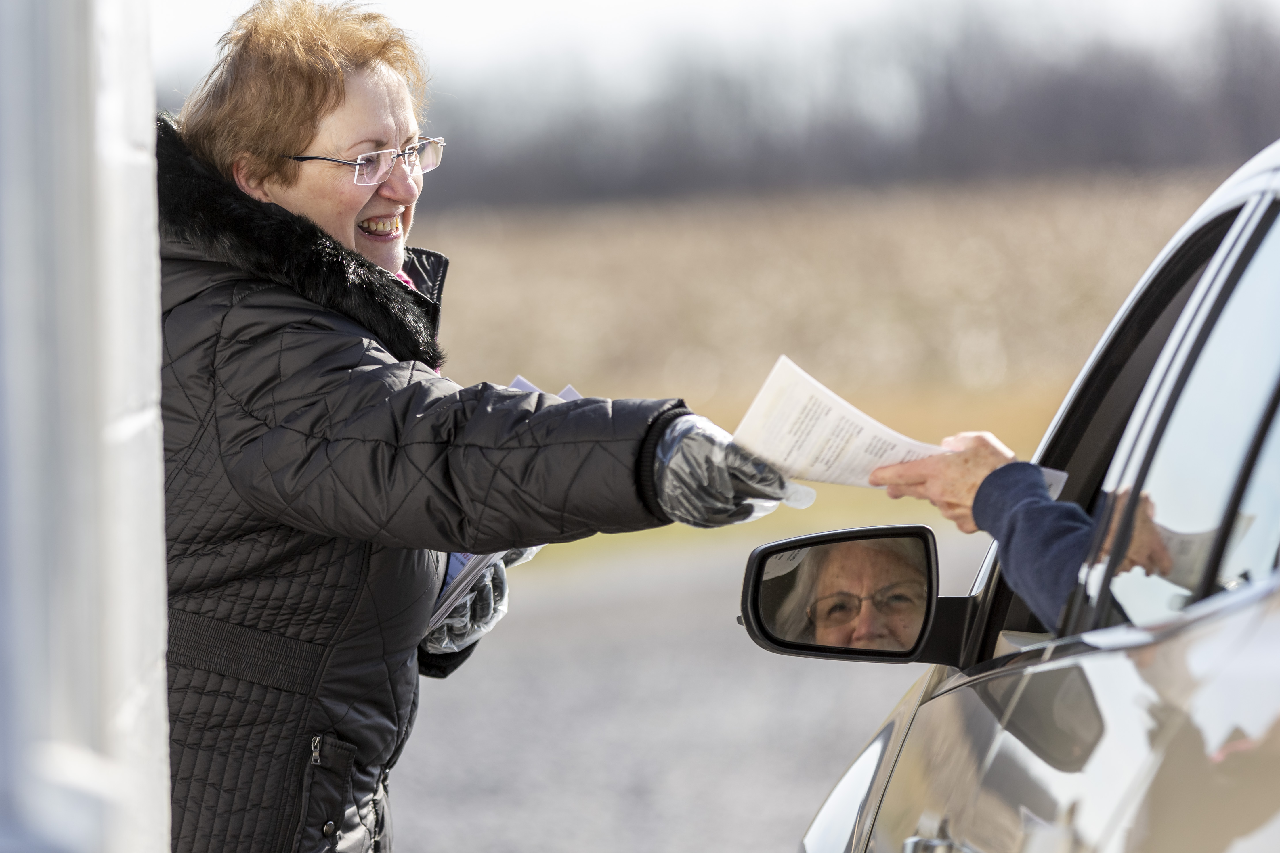 Newville Assembly of God Church holds service at Cumberland Drive-In ...
