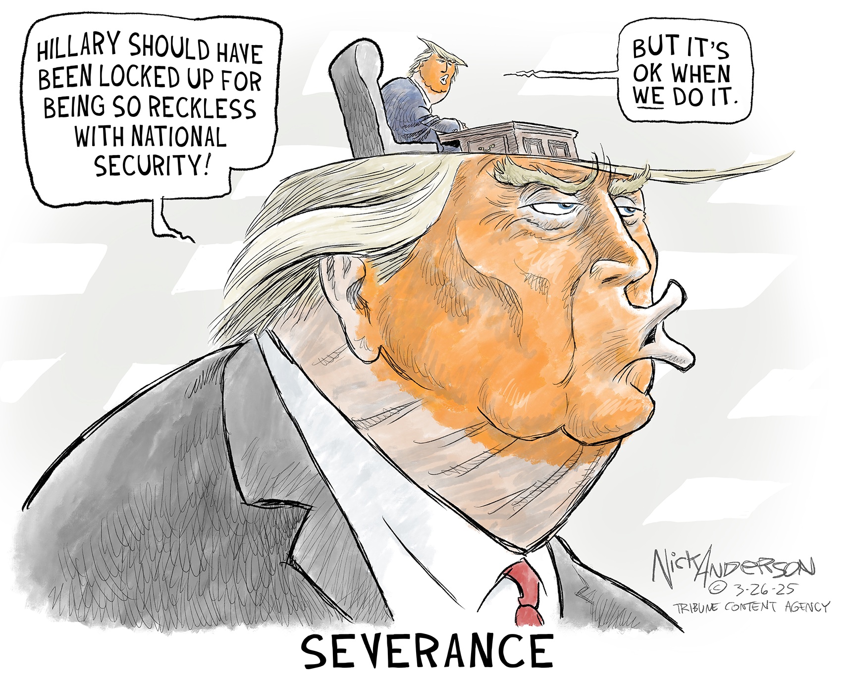 Editorial cartoons for March 30, 2025 - oregonlive.com
