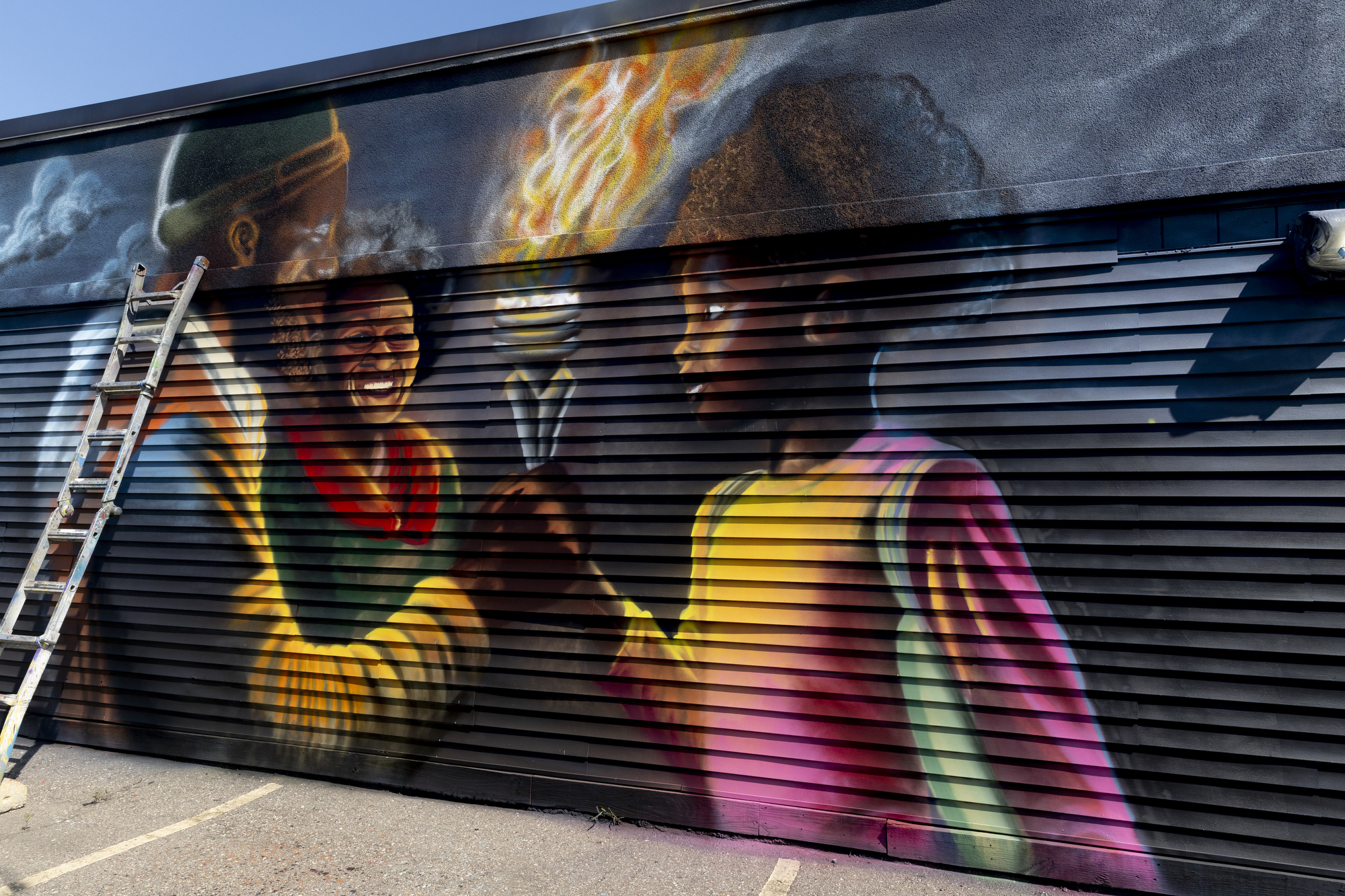 We are Flint: Mural depicts 'passing the torch' for generational wealth ...