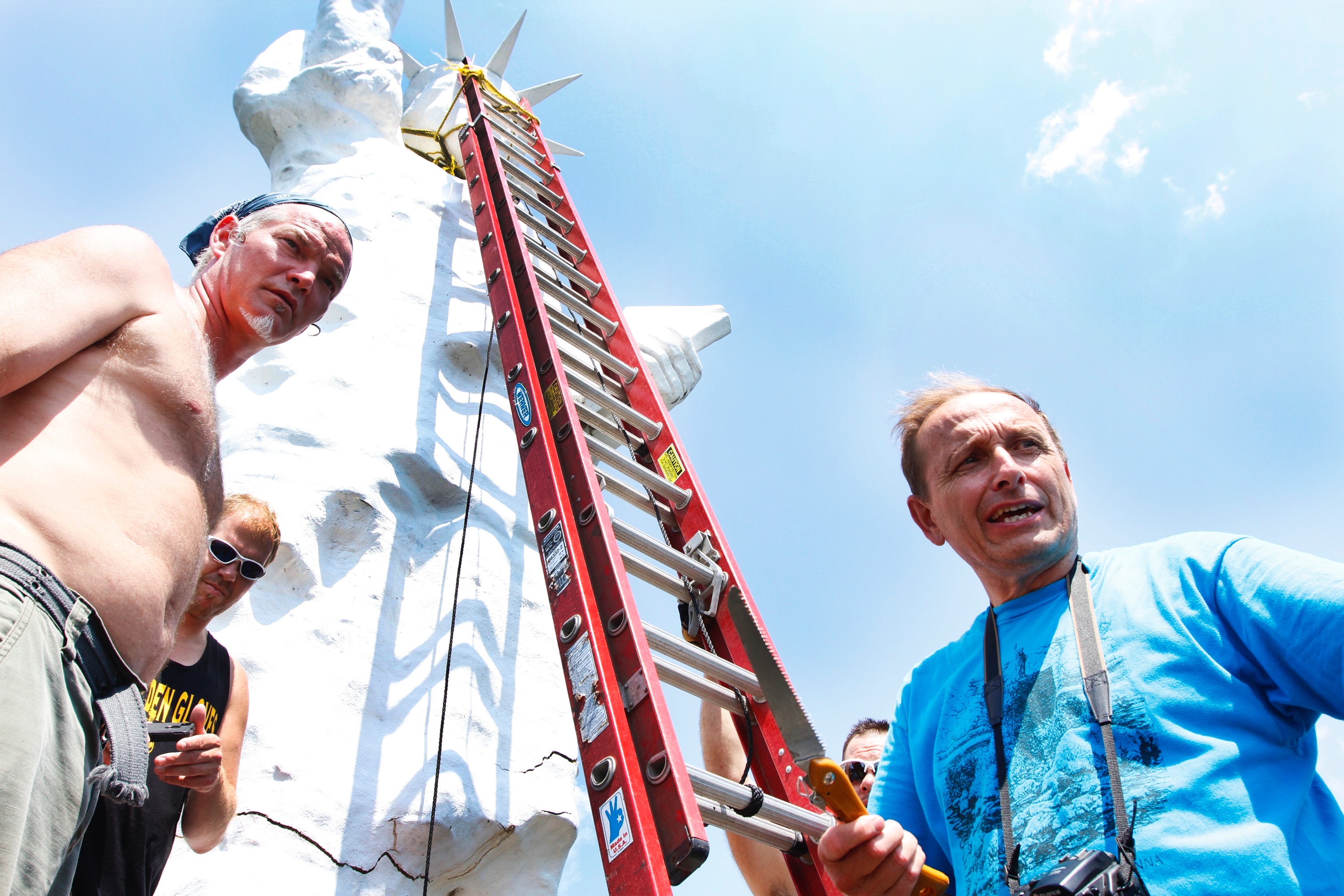 Lady Liberty in the Susquehanna River - pennlive.com
