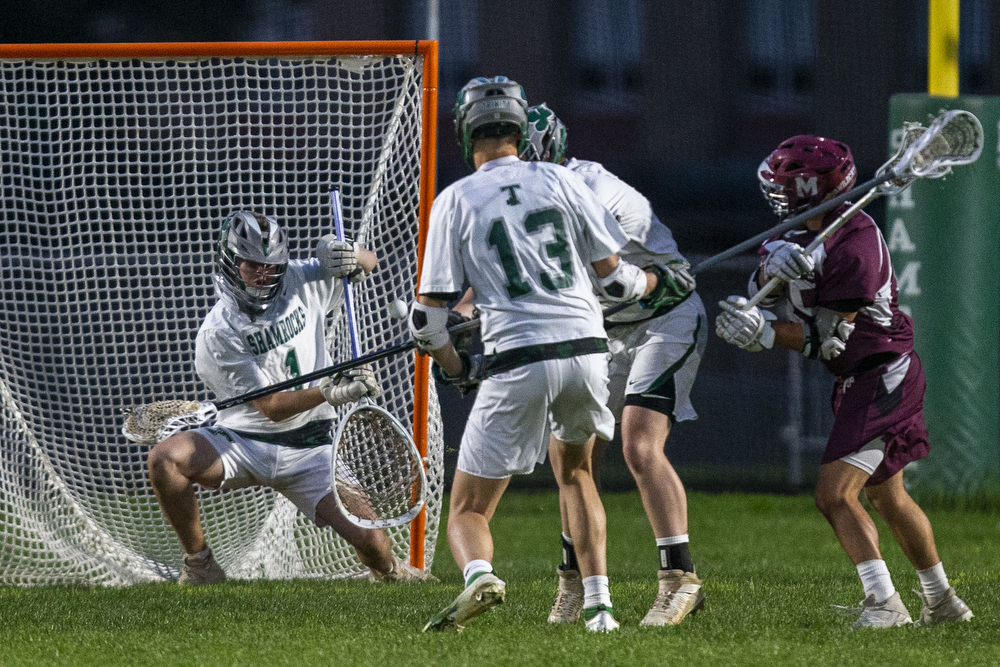 Trinity defeats Mechanicsburg 18-2 in boys high school lacrosse ...