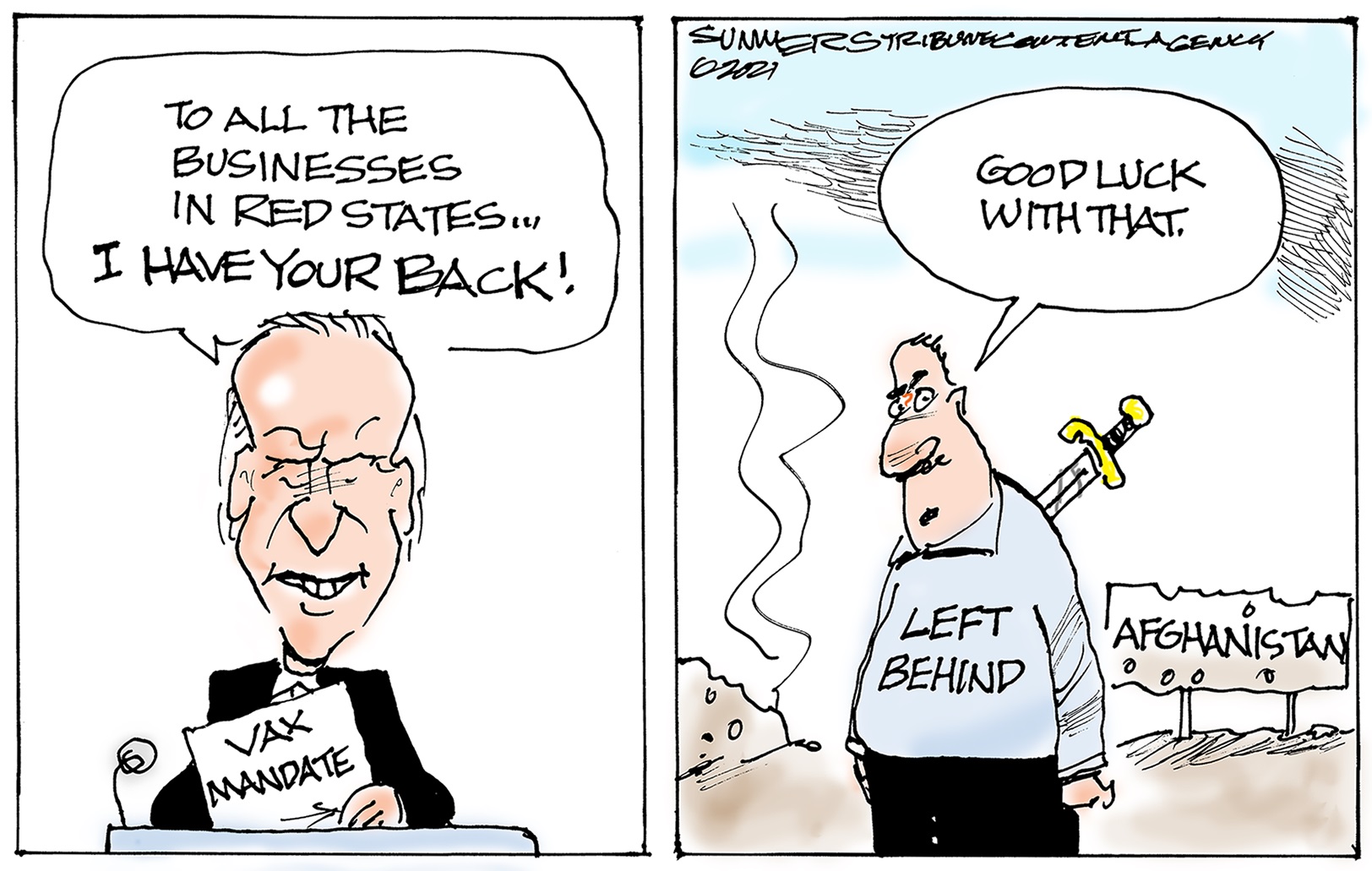 Editorial cartoons for Sept. 19, 2021 - syracuse.com