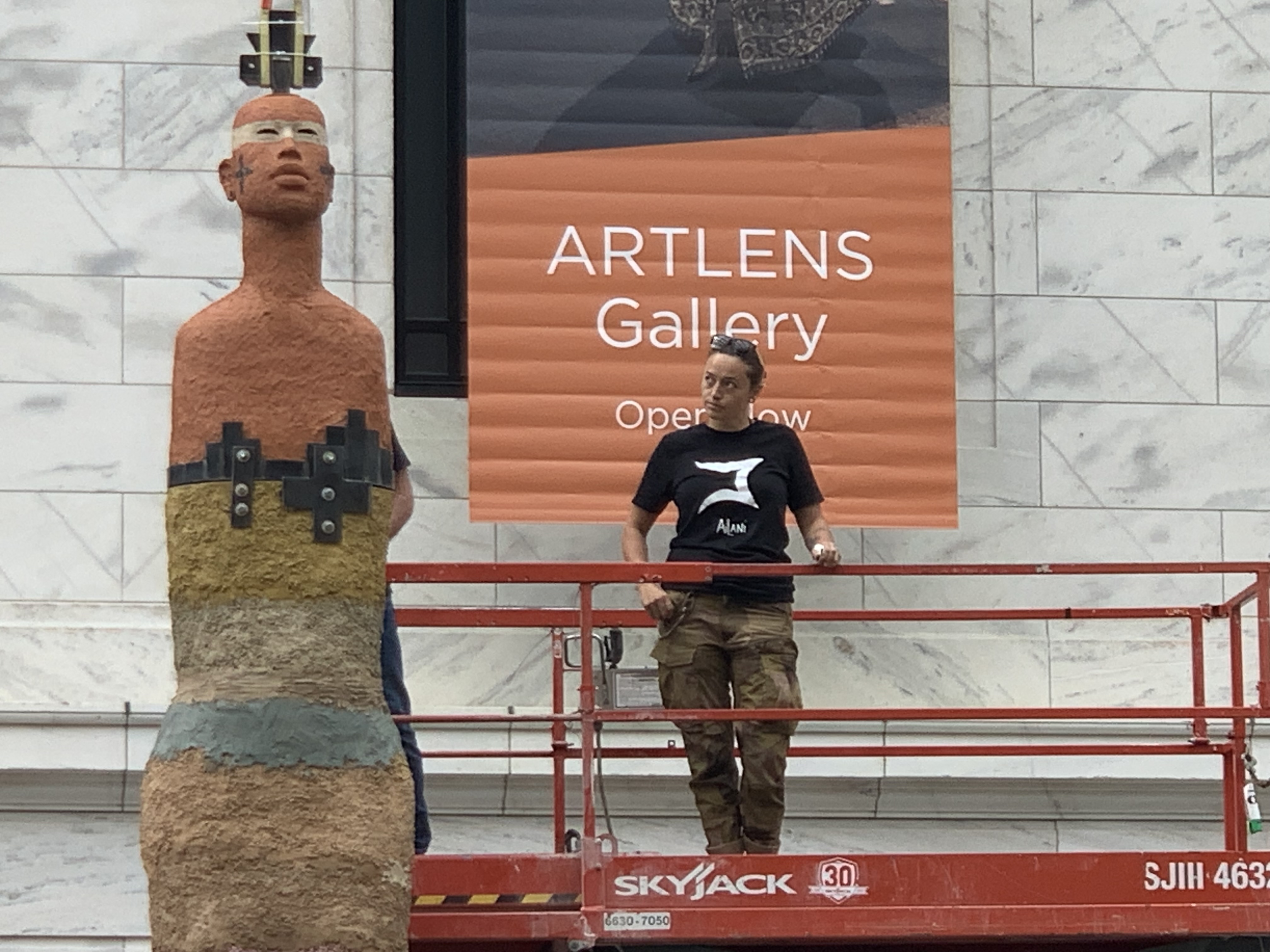 Rose B. Simpson sculptures come to Cleveland Museum of Art atrium ...