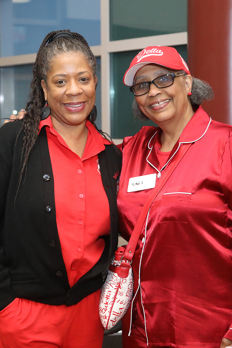 The Delta Sigma Theta Sorority Go Red Pajama Party to raise awareness ...