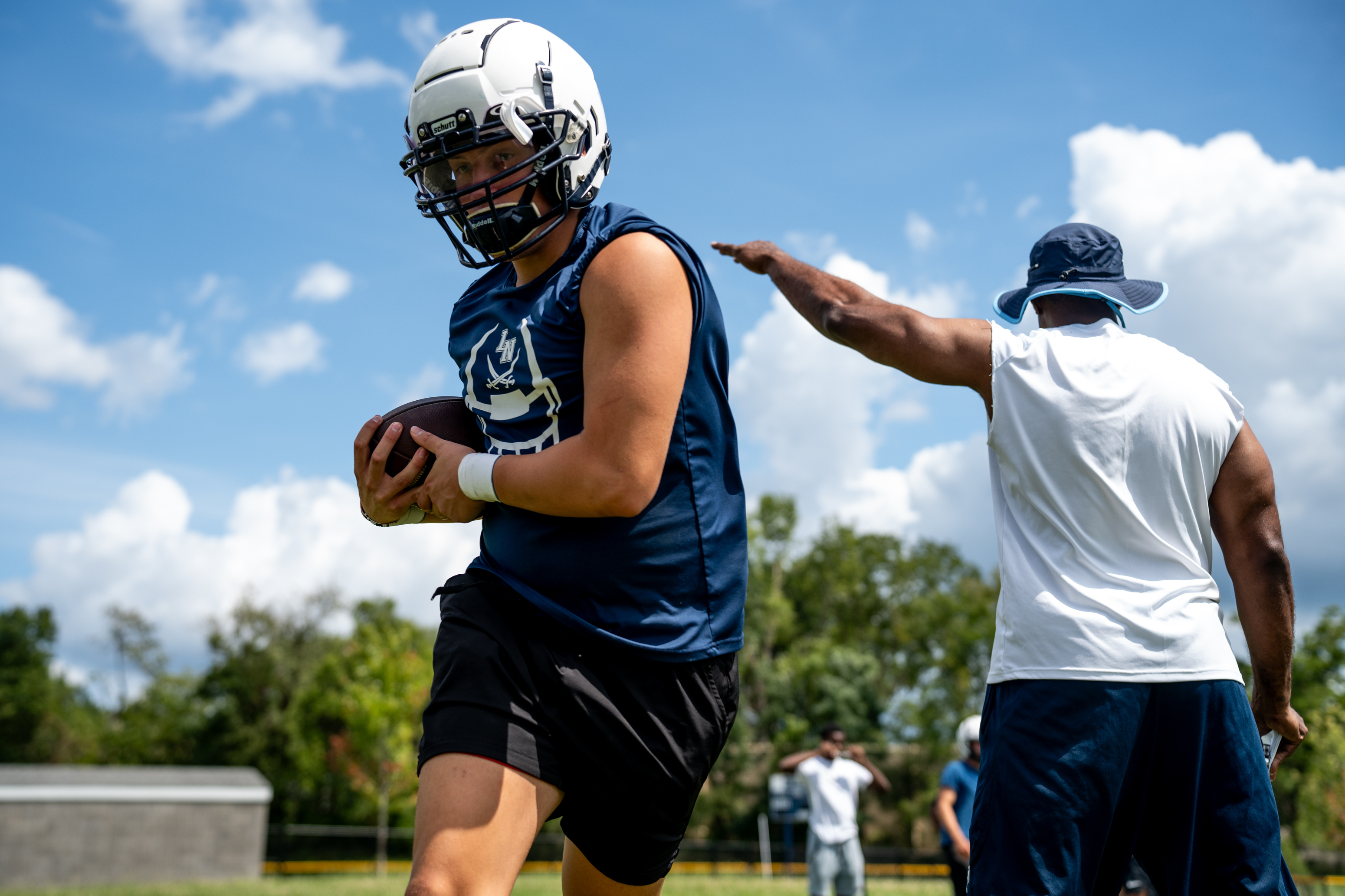 Loy Norrix kicks off football season with first practice - mlive.com
