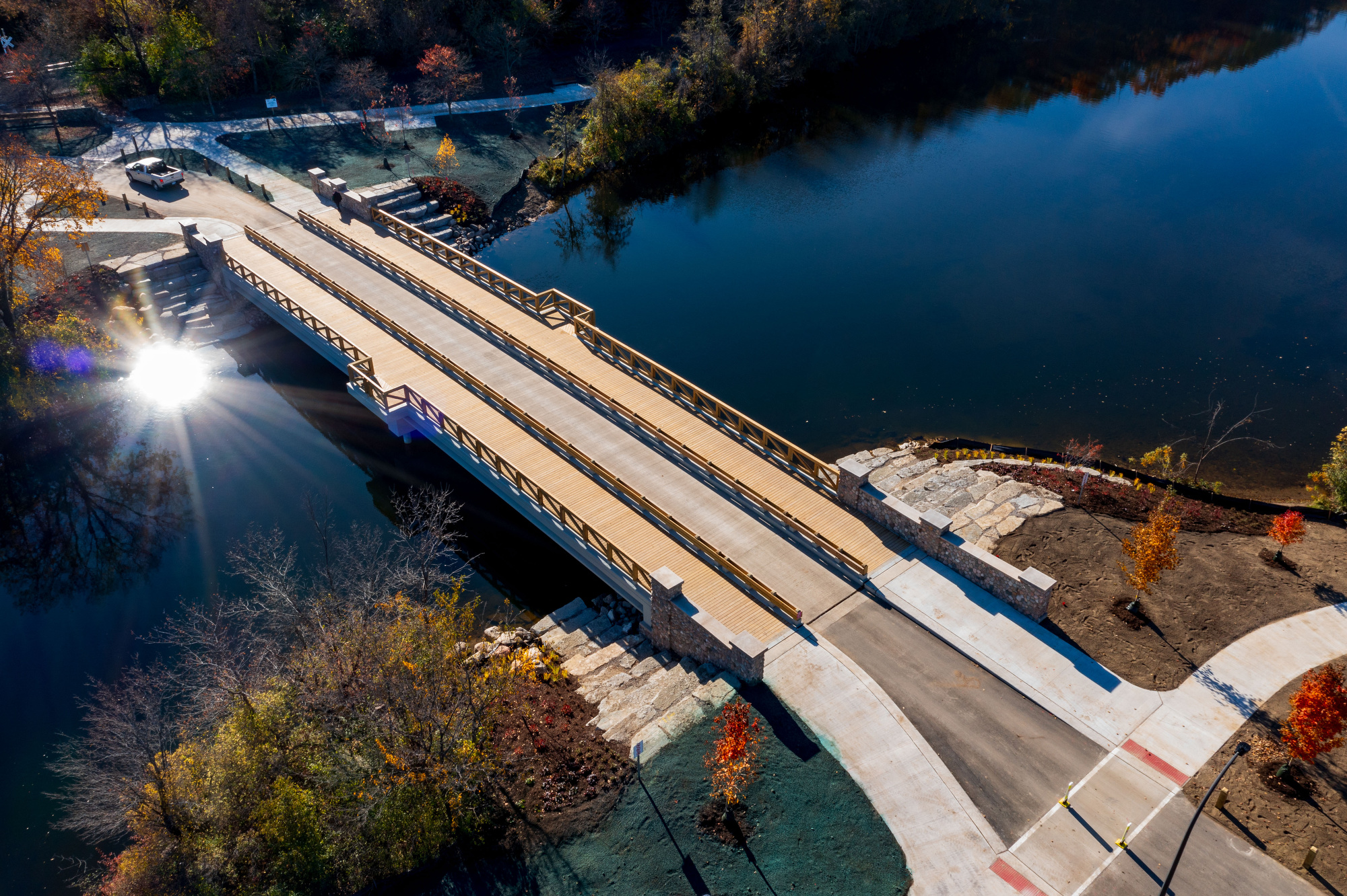 New bridge open at Ann Arbor's Gallup Park - mlive.com