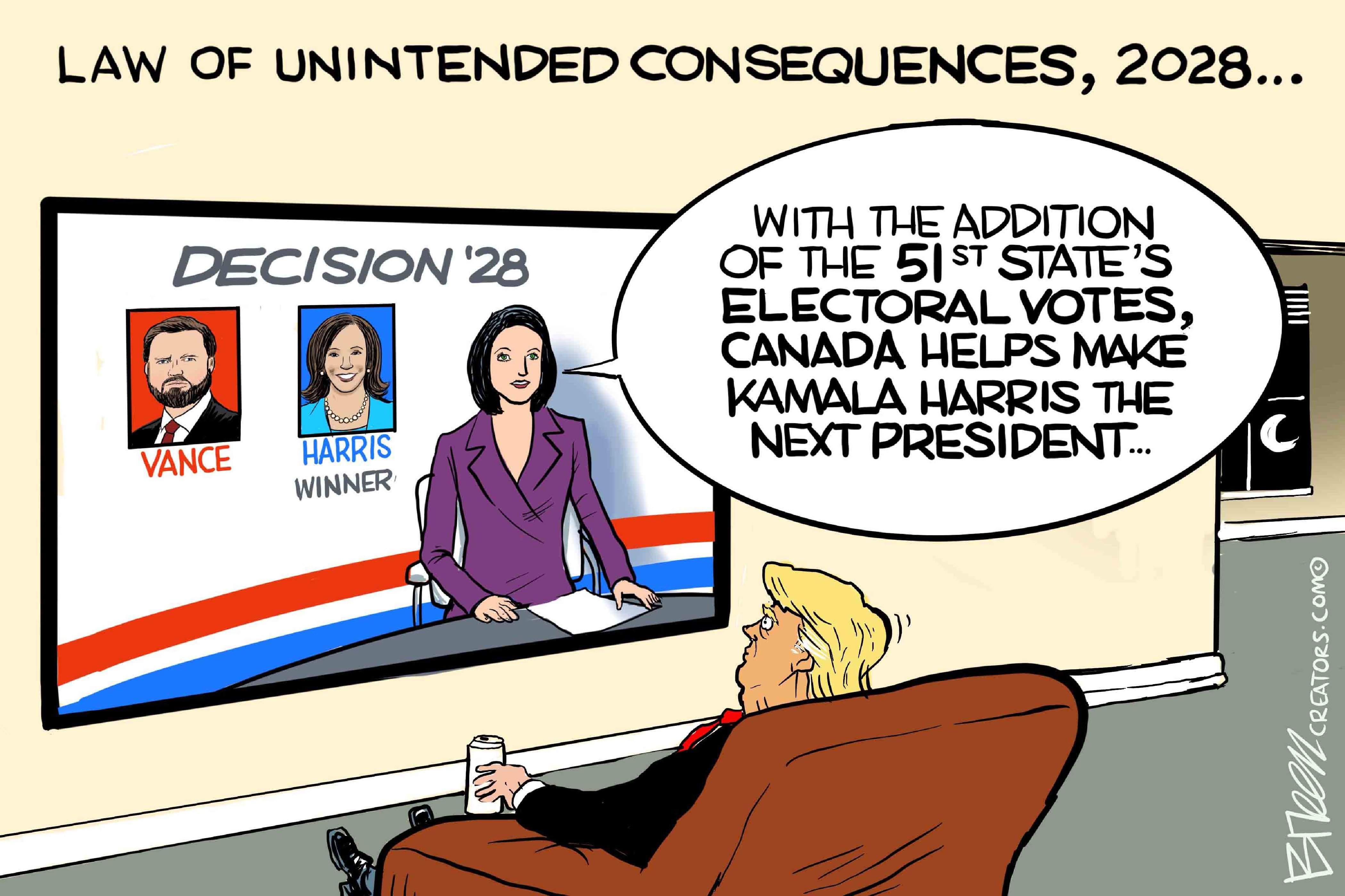 Editorial cartoons for Jan. 12, 2025 - cleveland.com