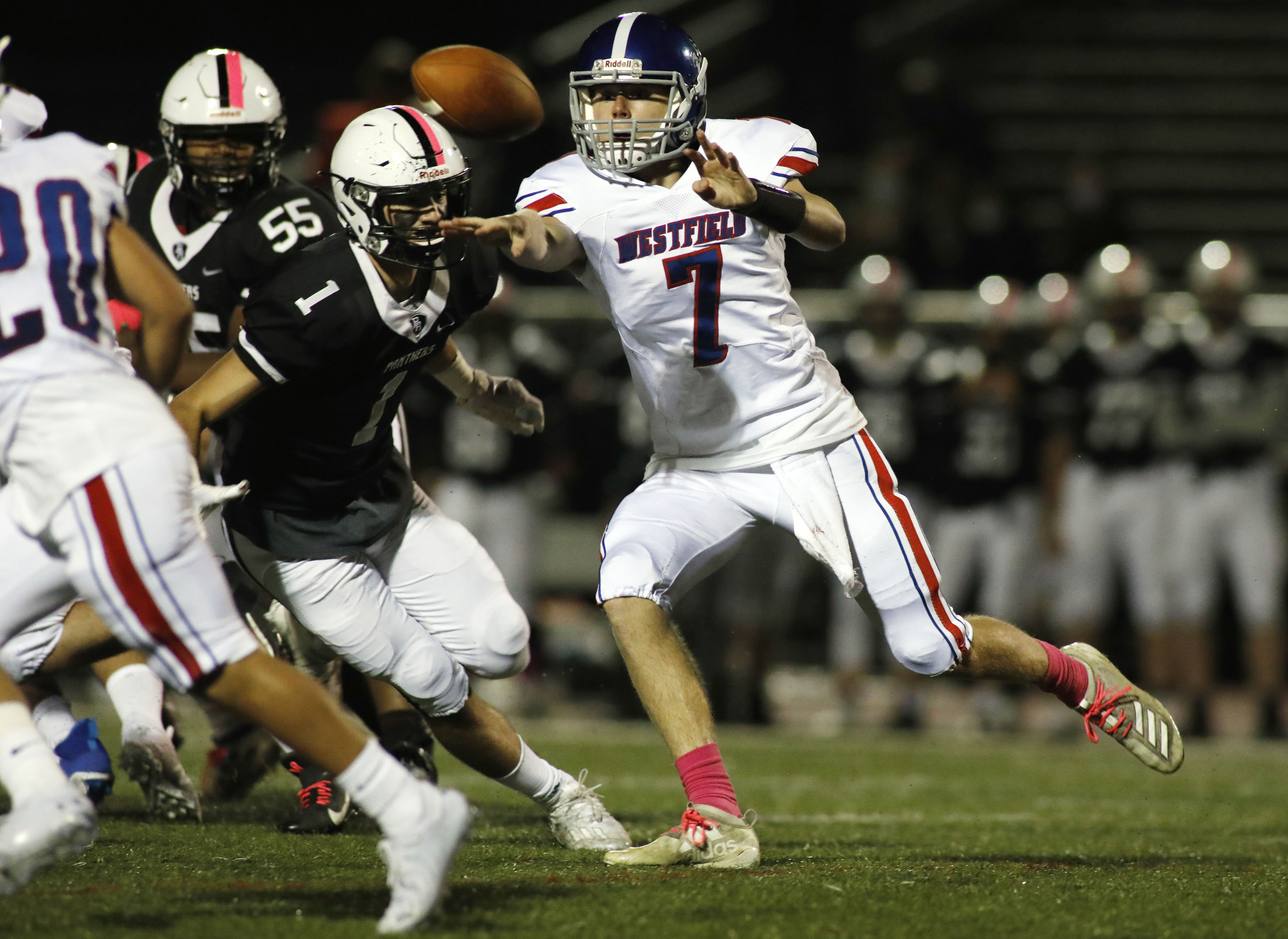 Bridgewater-Raritan hosts Westfield in Friday night football on October ...