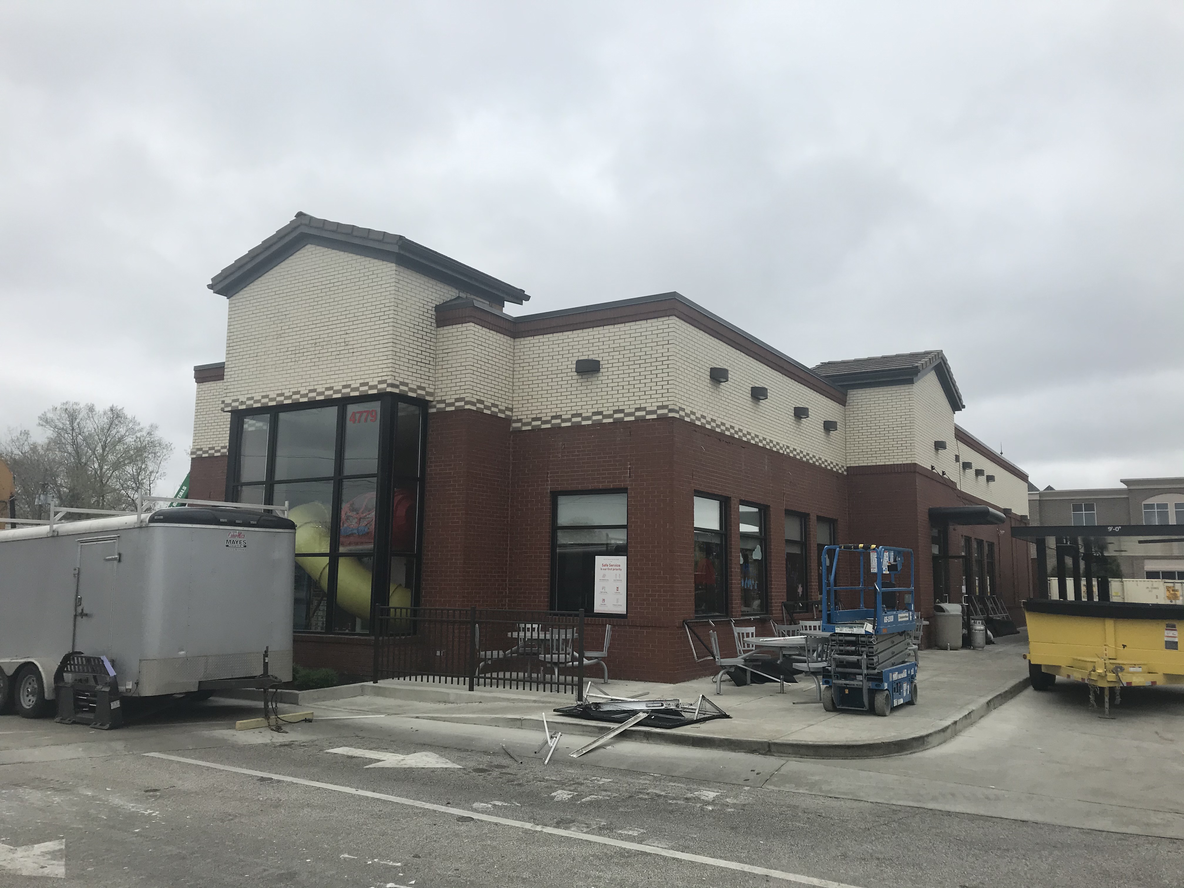 Currently being renovated, the North Olmsted Chick-fil-A, which opened ...