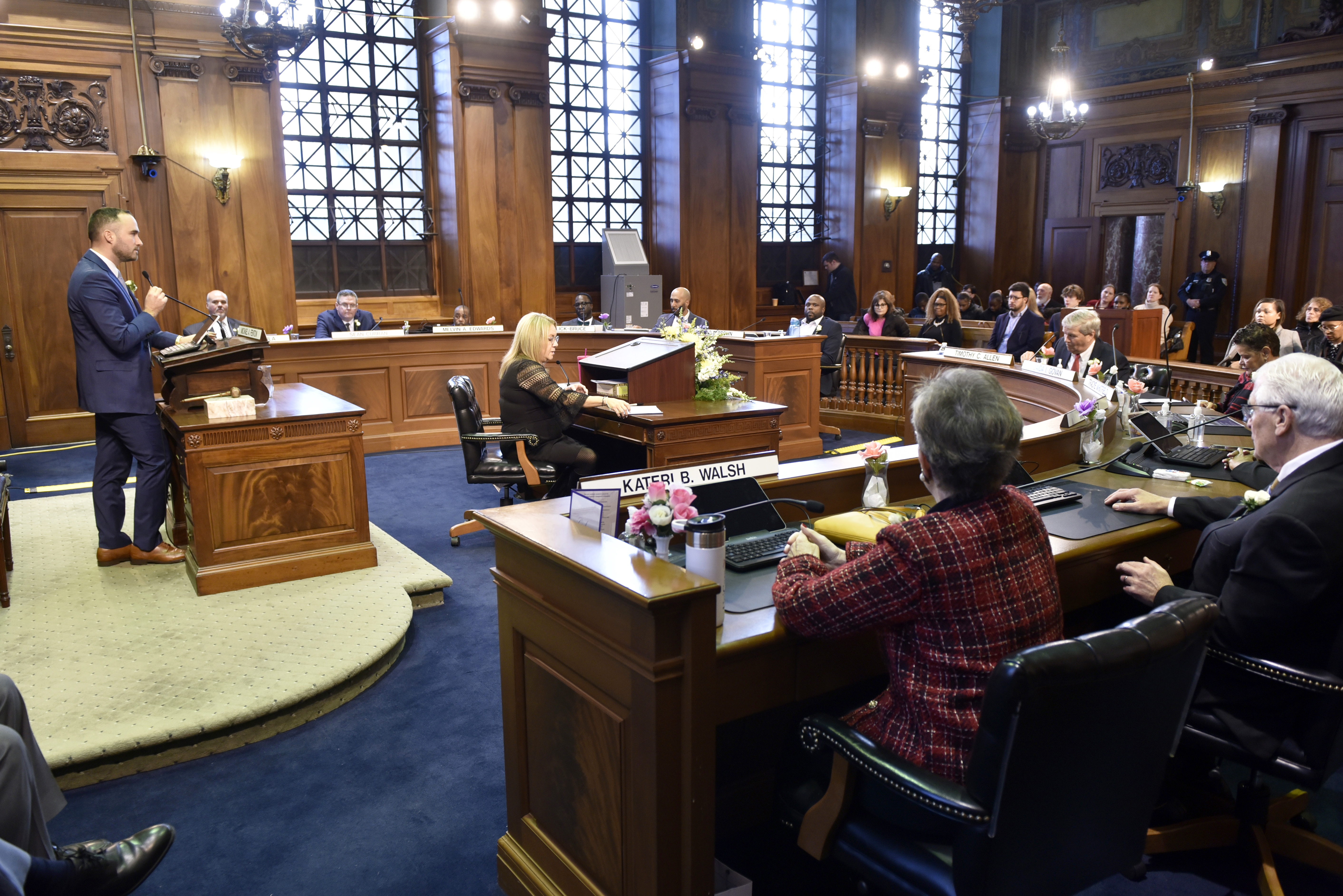 Springfield Mayor, City Councilors sworn in during Symphony Hall ...