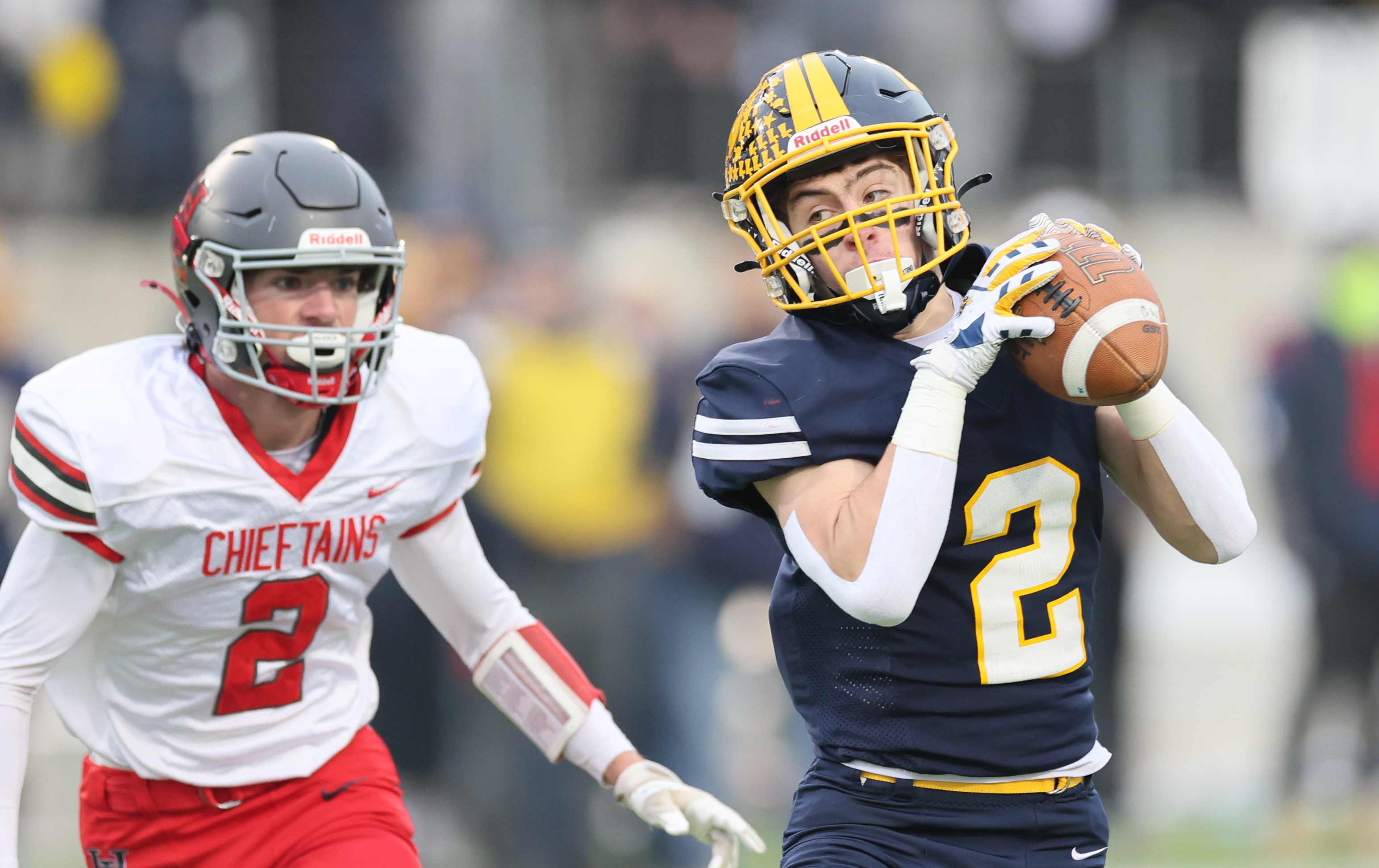 High school division VI football championship: Kirtland vs. Hoepwell ...