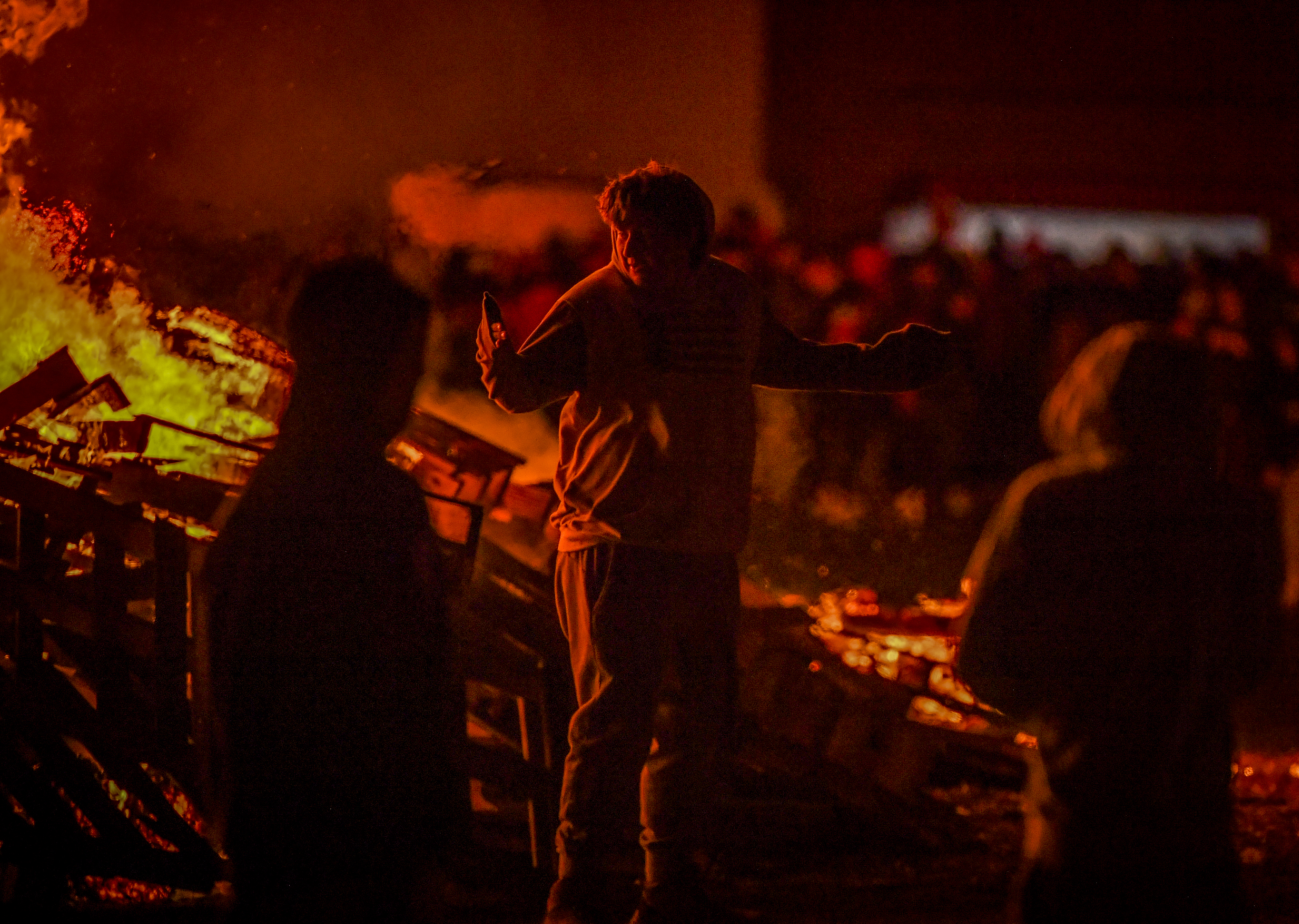 2023 Easton Area High School bonfire - lehighvalleylive.com