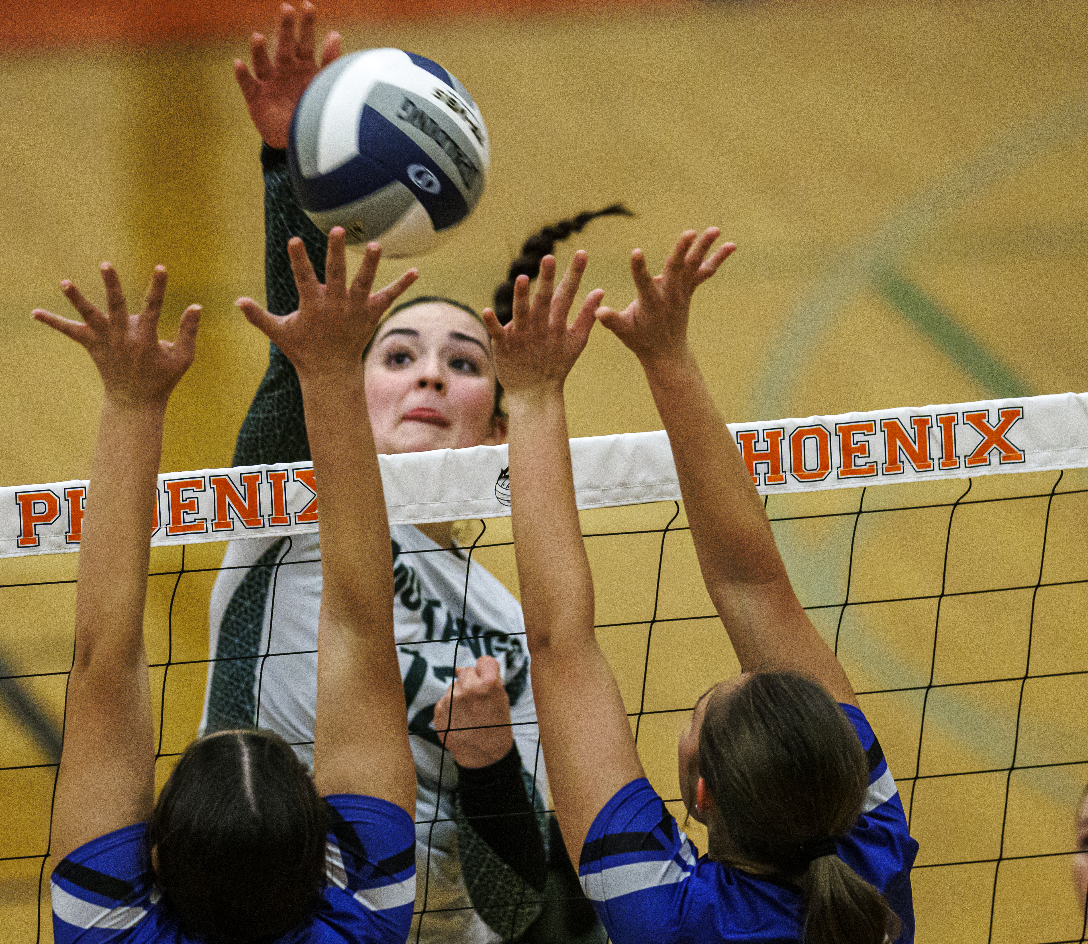 Girls Volleyball Section III Class B final: Westhill vs Marcellus ...