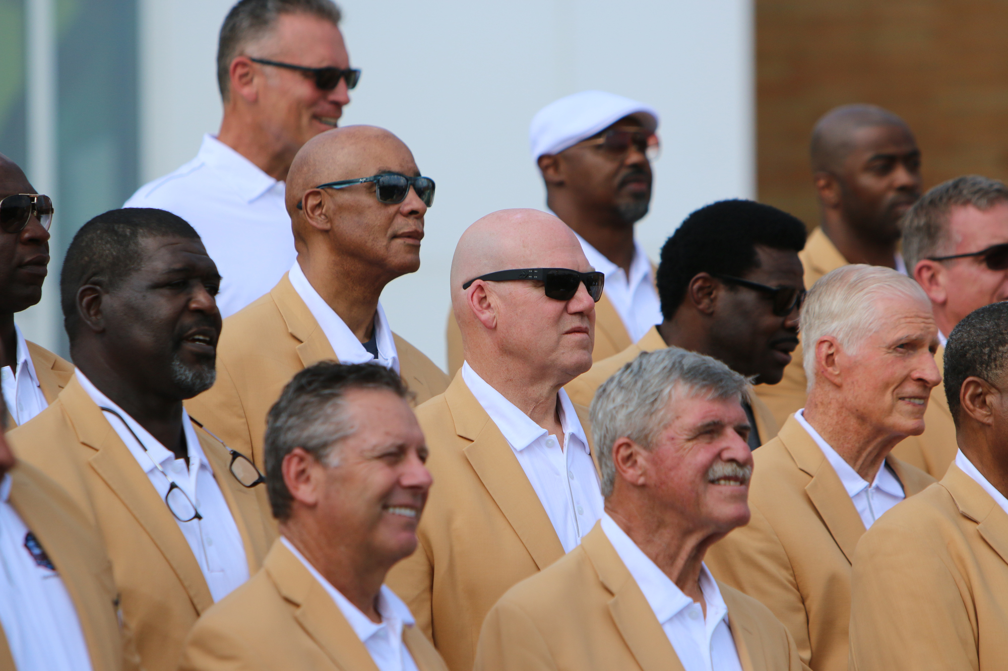 Pro Football Hall of Fame Gold Jacket group photo - cleveland.com