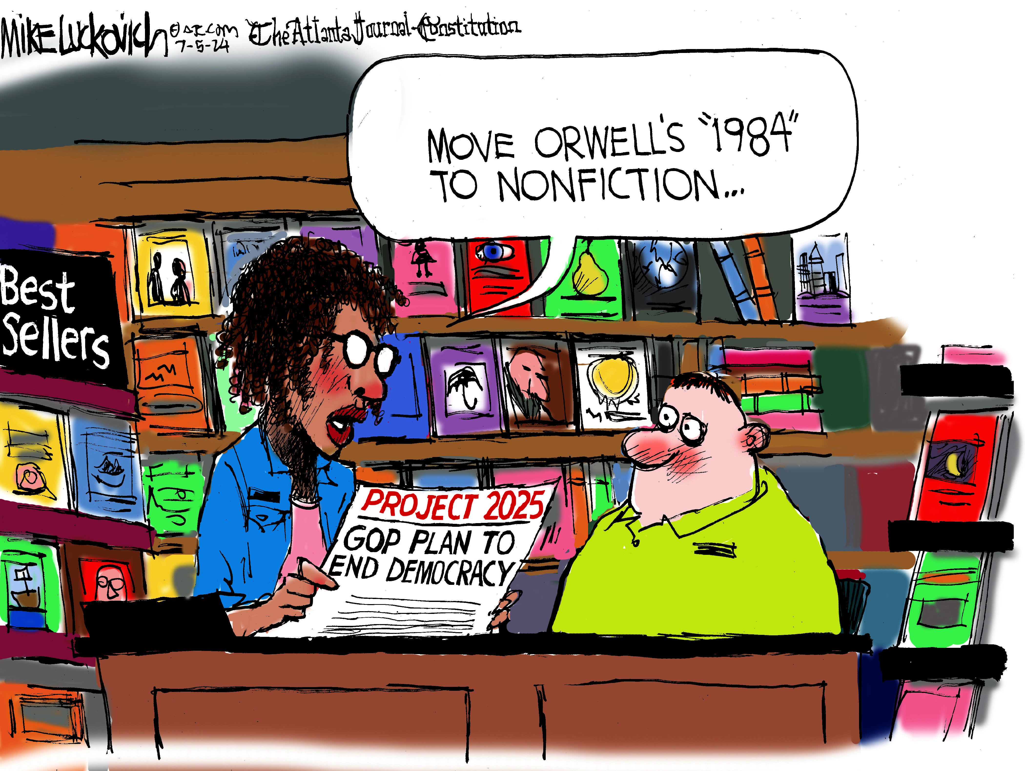 Editorial cartoons for July 7, 2024 - oregonlive.com