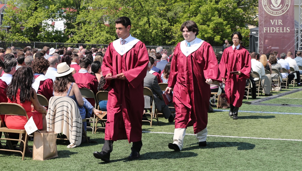 Monsignor Farrell High School graduates 207 students - silive.com