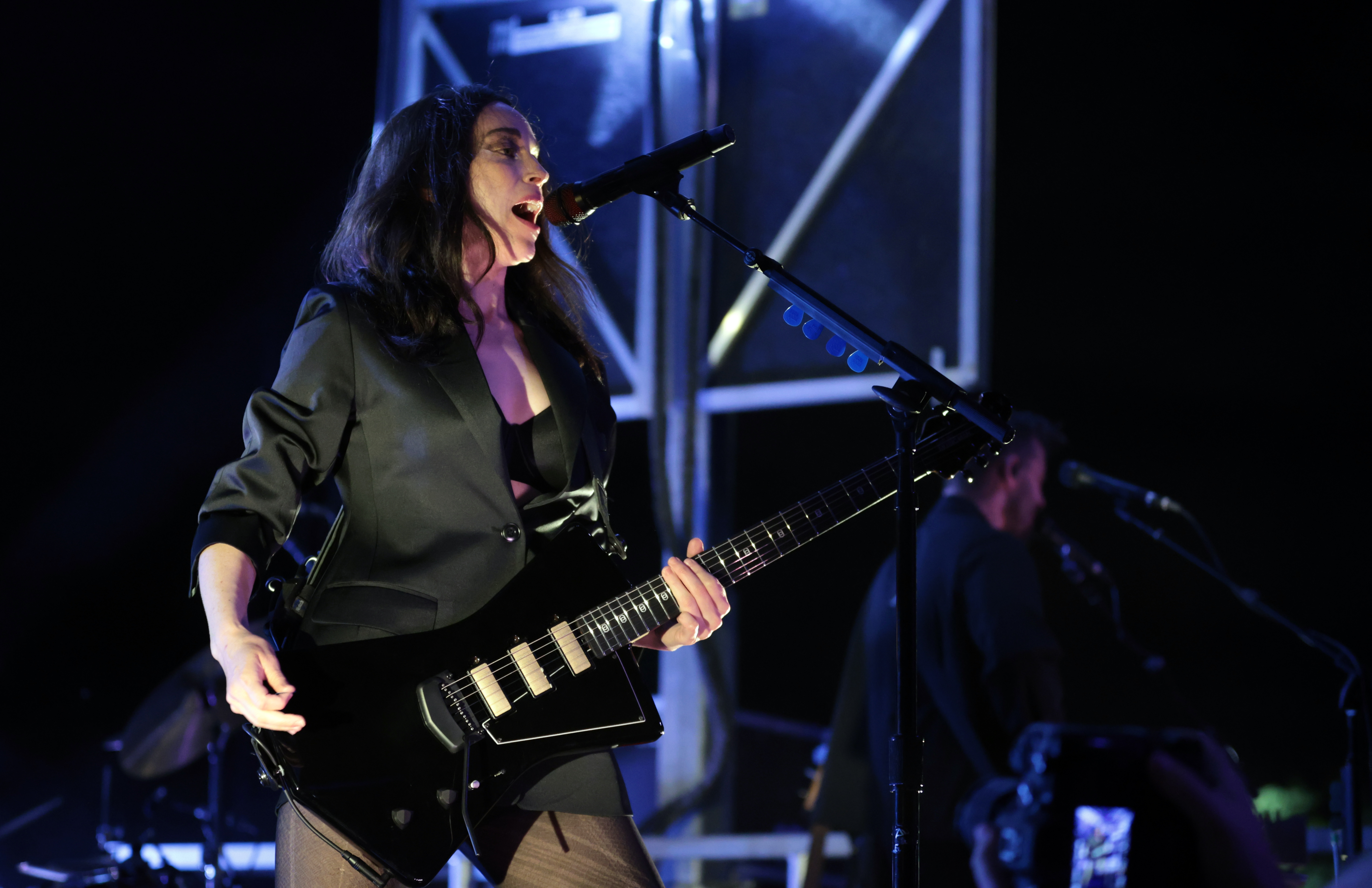 St. Vincent performs at Rock and Roll Hall of Fame, August 29, 2025 ...