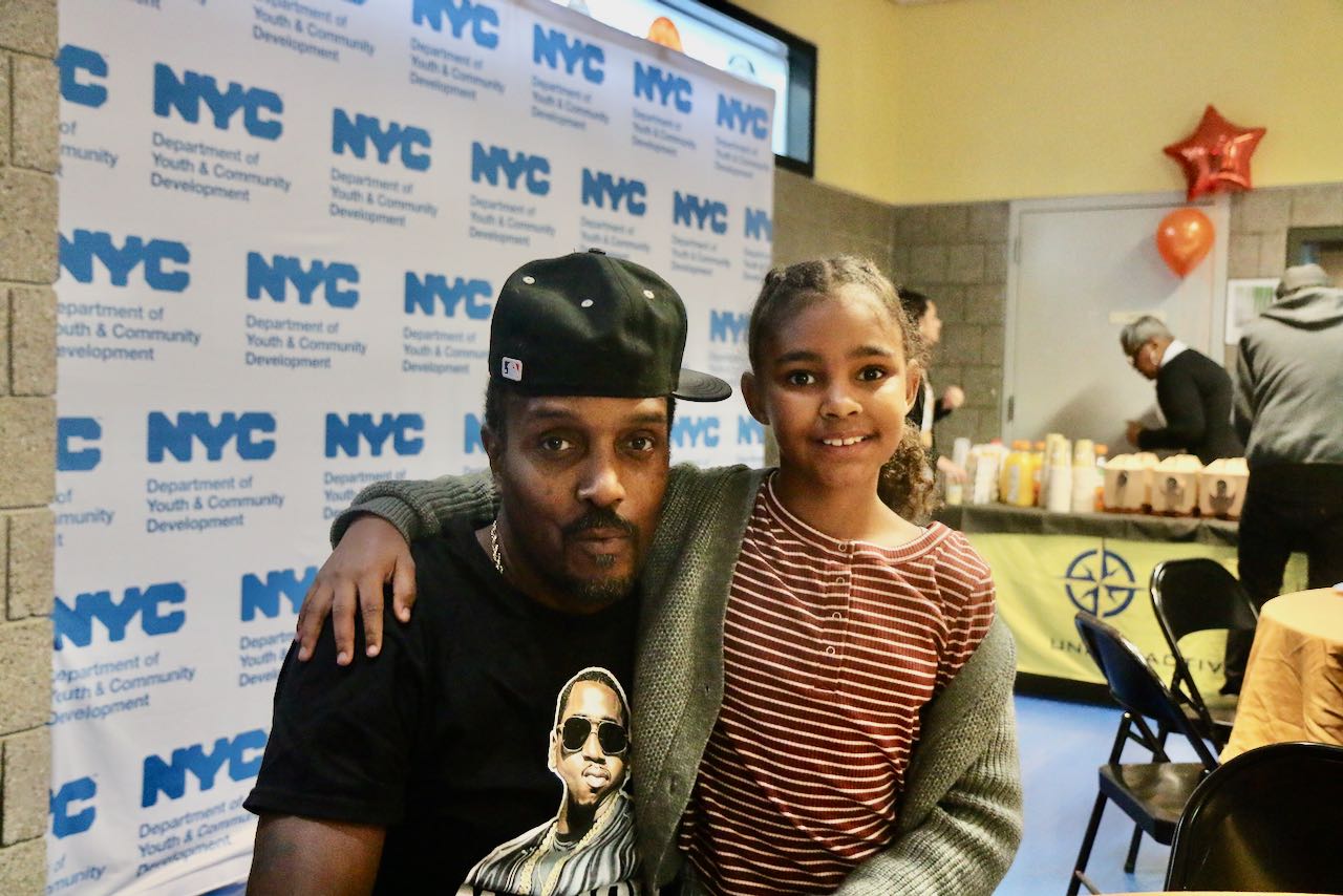 Dads and kids celebrate National Dads Take Your Child to School Day in ...