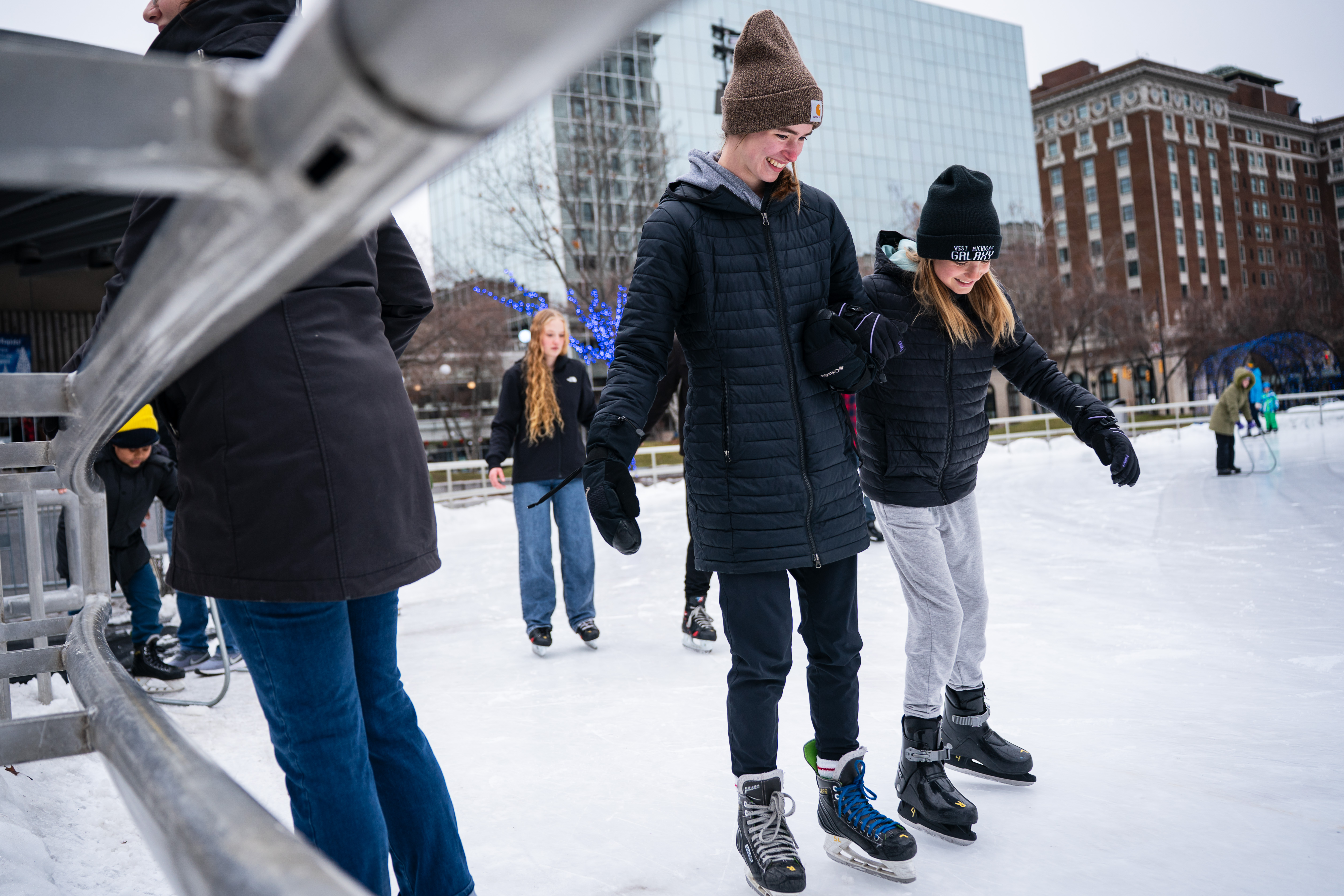 Ice Skating at Rosa Parks Circle - mlive.com