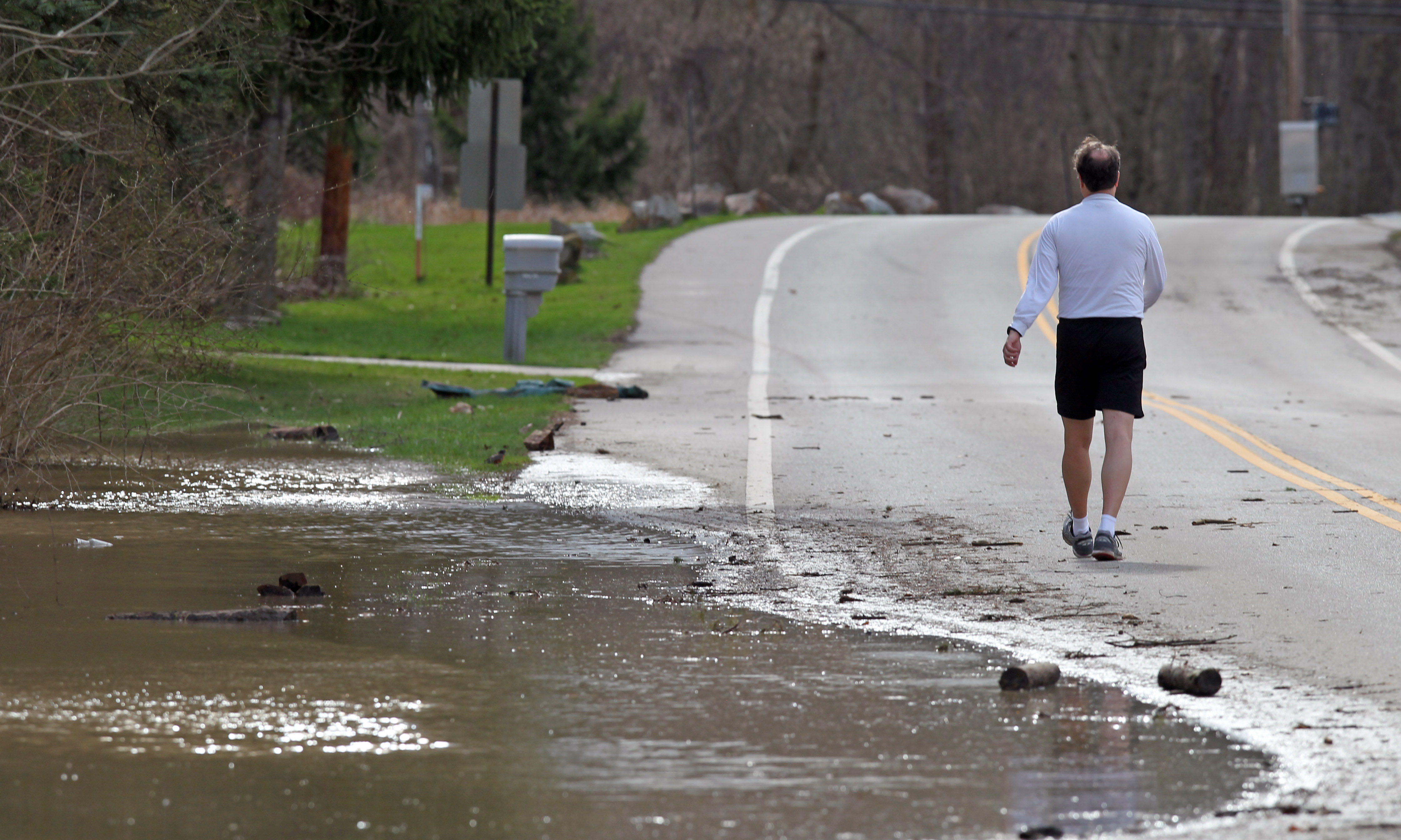 Heavy rains lead to flooding in northeast Ohio, March 29, 2020 ...