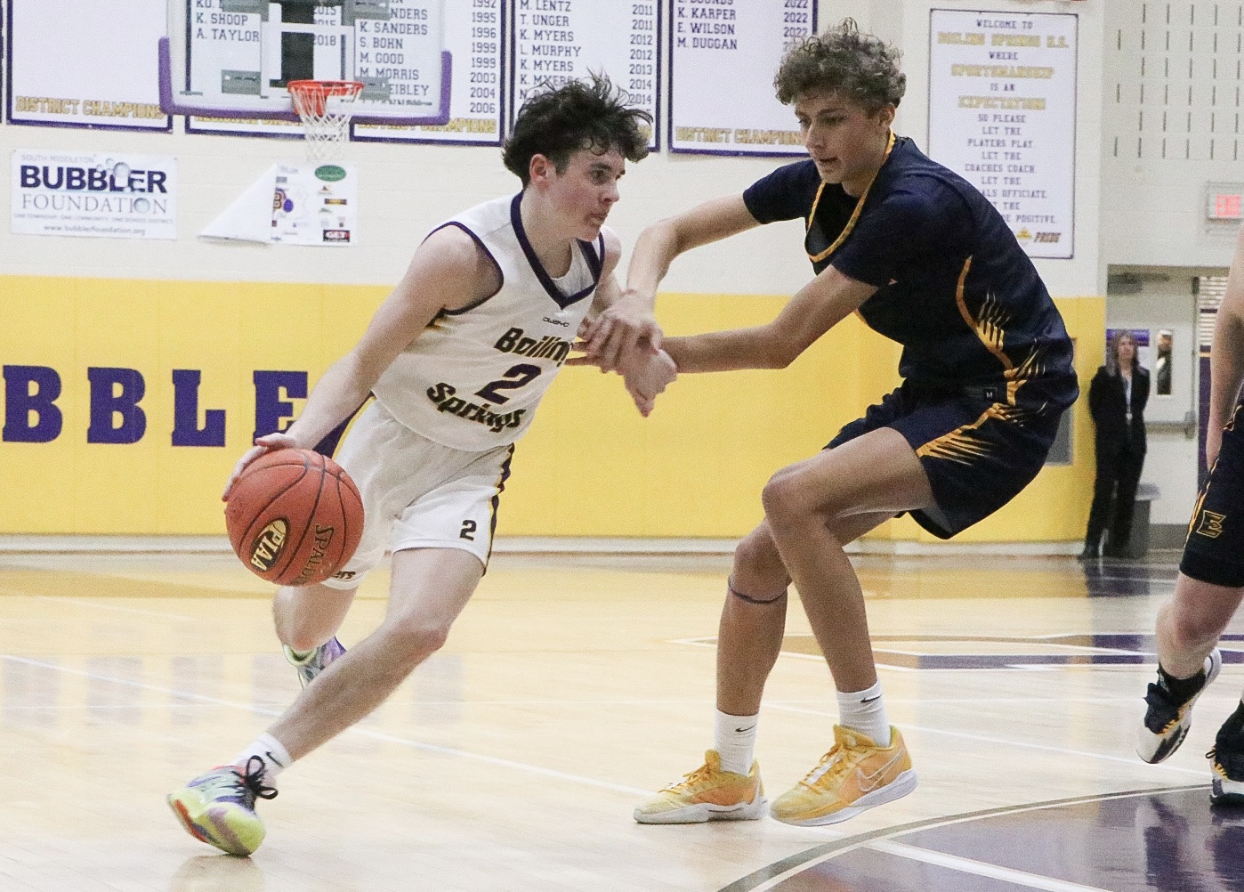 Boiling Springs vs ELCO in the first round of the District 3 4A boys ...
