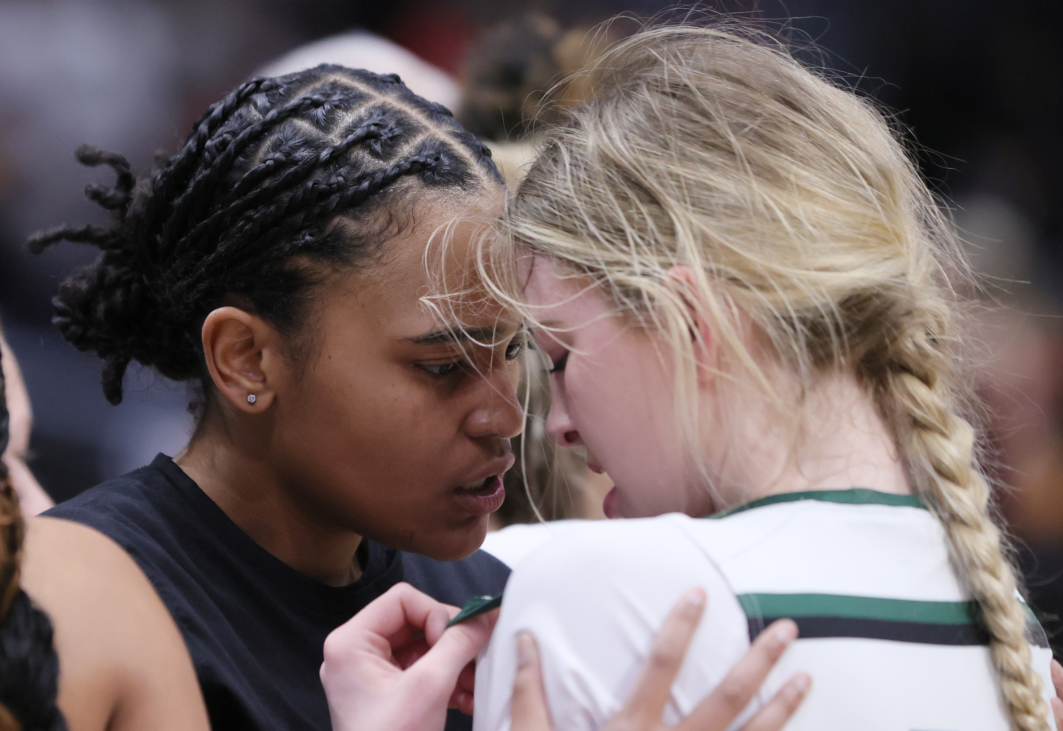 High school girls basketball D2 final: Laurel vs. Purcell Marian, March ...