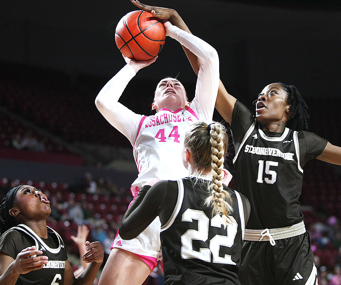 UMass Women's Basketball vs Saint Bonaventure 2/5/25 - masslive.com