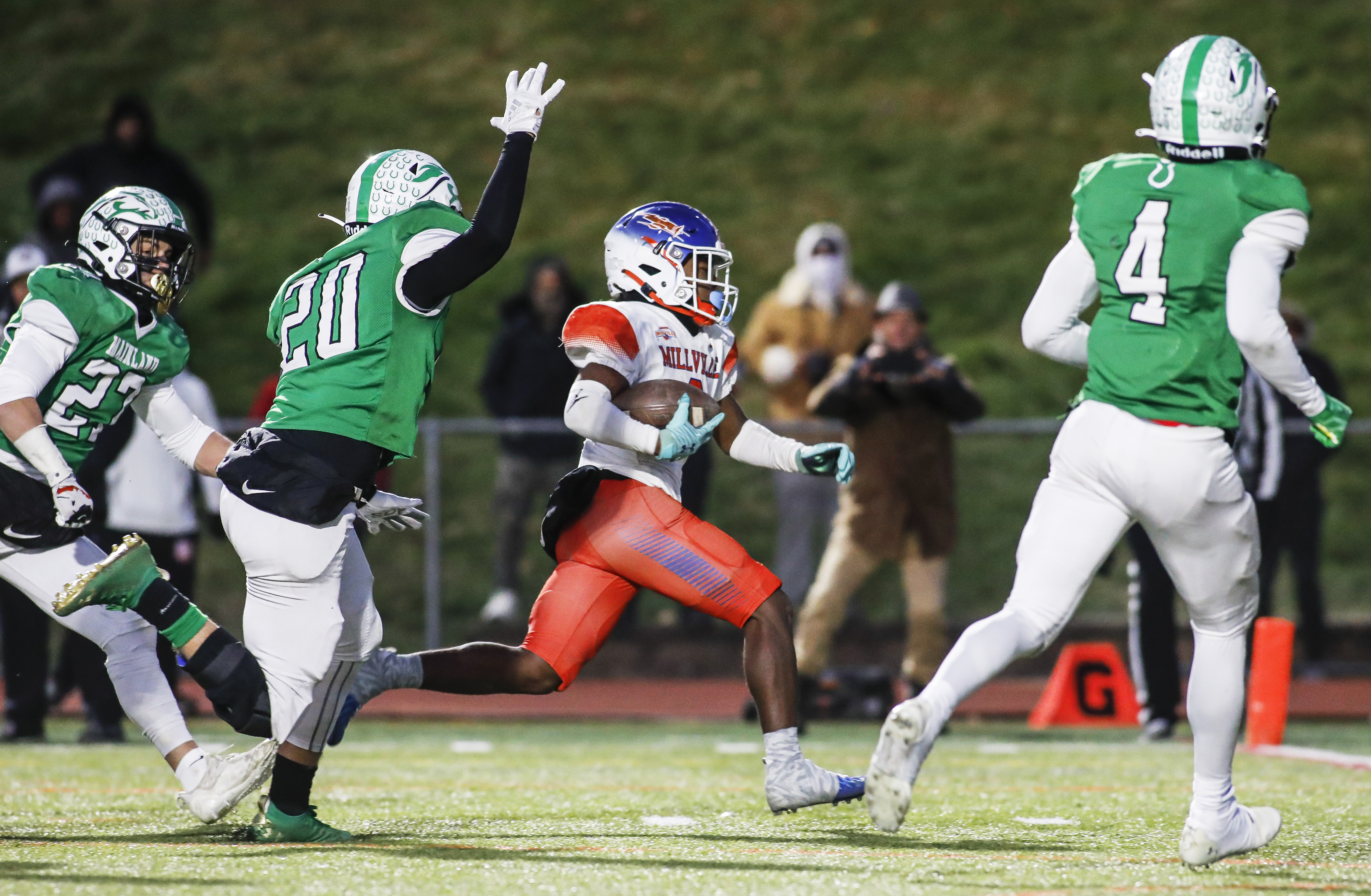 Football: Football: Mainland vs. Millville in NJSIAA Group 4 semifinal ...