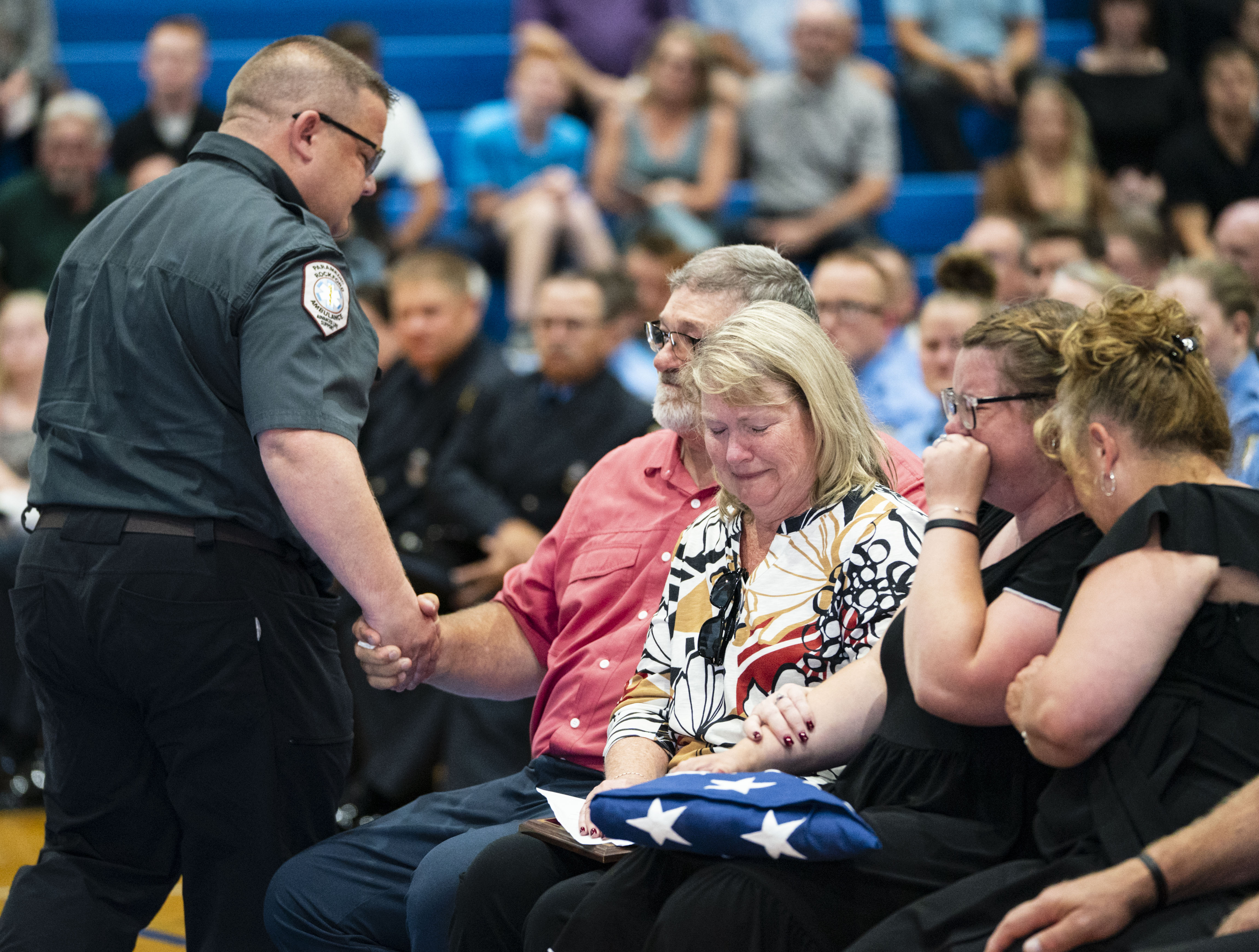 Funeral for late Casnovia Fire Department Deputy Fire Chief Sam Deems ...