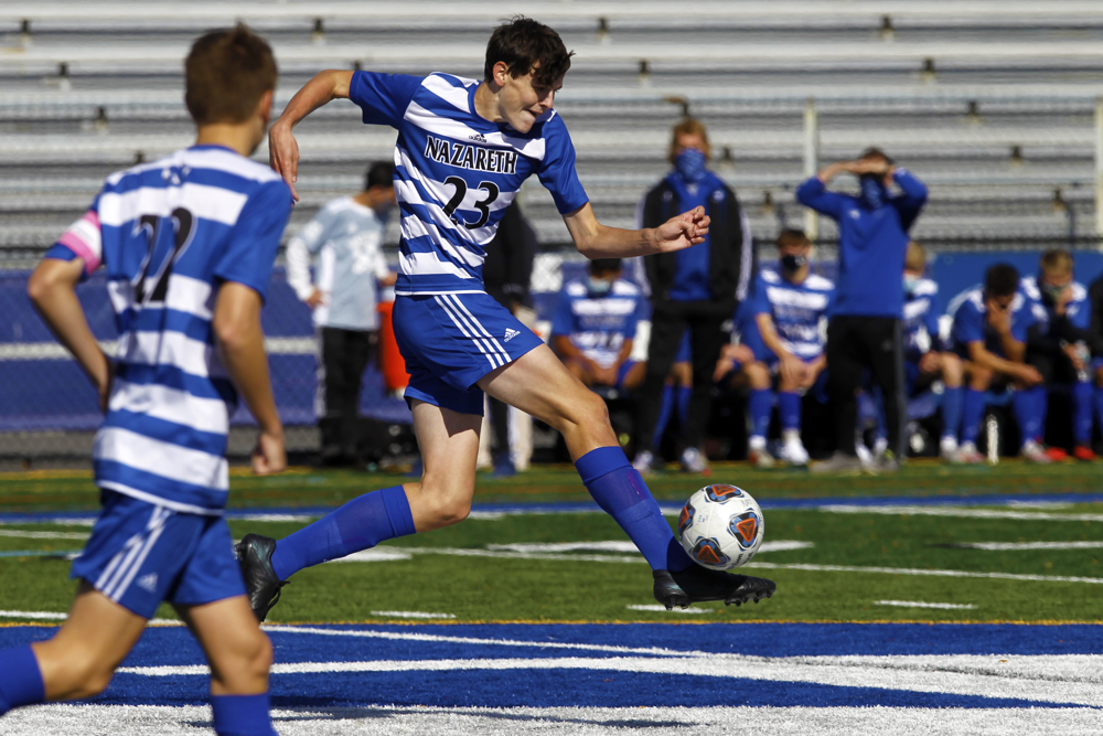 Nazareth boys soccer hosts Easton in 2020 District 11 4A quarterfinal ...