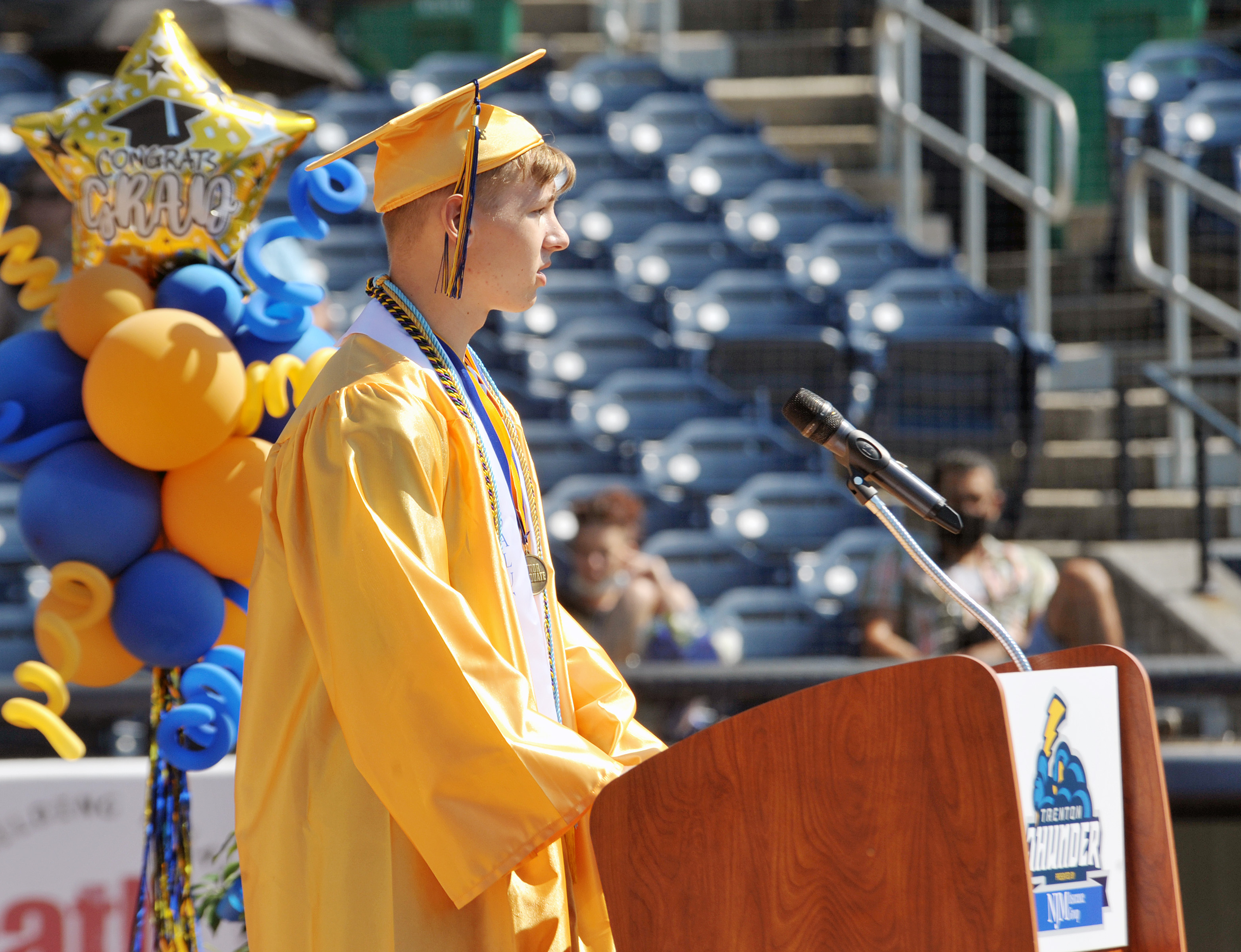 Nottingham High School's 37th Commencement at Arm and Hammer Park in ...