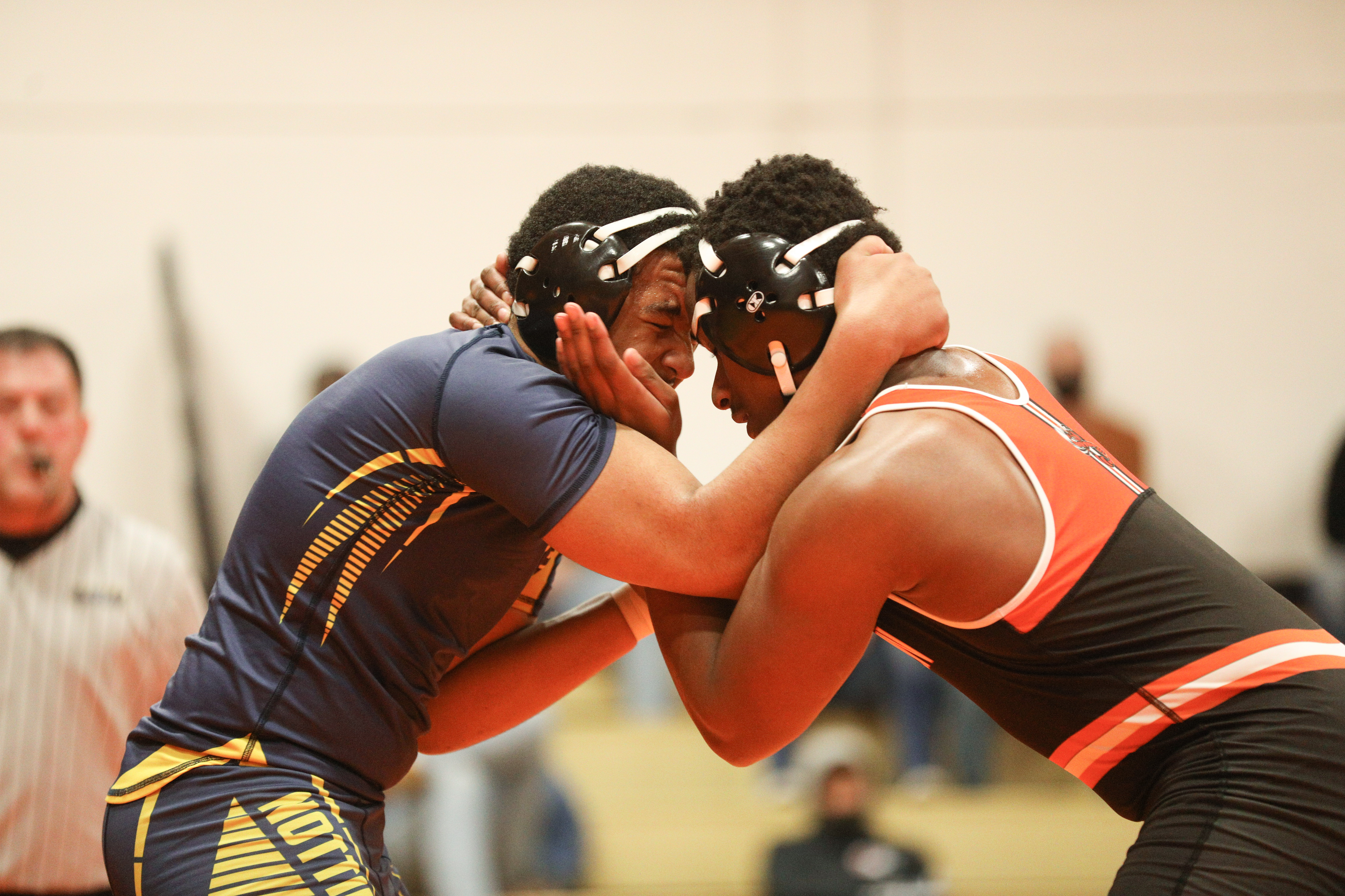 Hamilton West vs Nottingham wrestling, at Hamilton West, January 24 ...