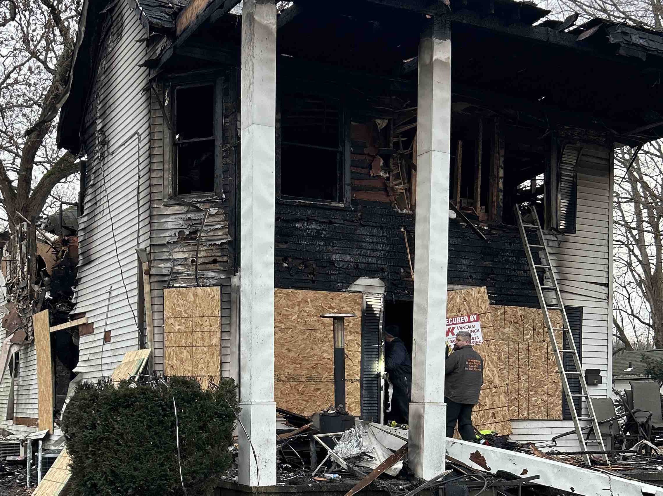 Galesburg house fire - mlive.com