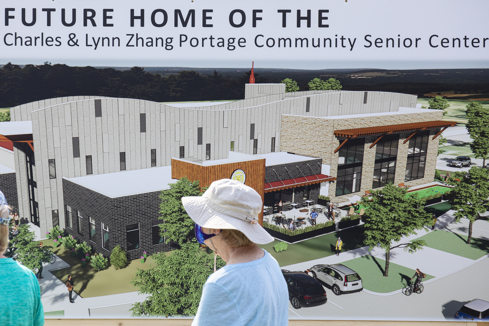 Groundbreaking ceremony for the Charles and Lynn Zhang Portage ...