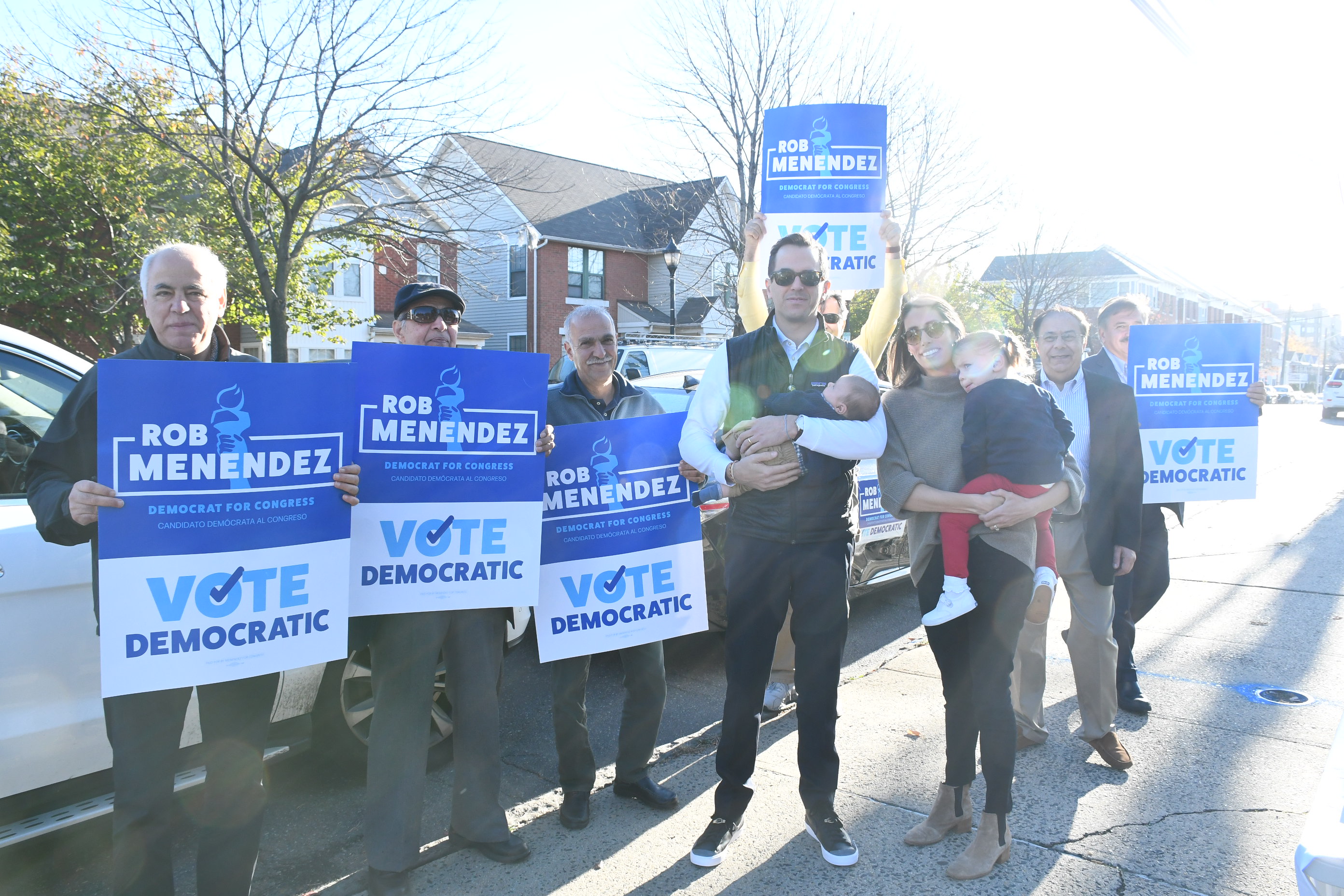 Rob Menendez Jr. votes on Election Day, Nov. 8, 2022 - nj.com