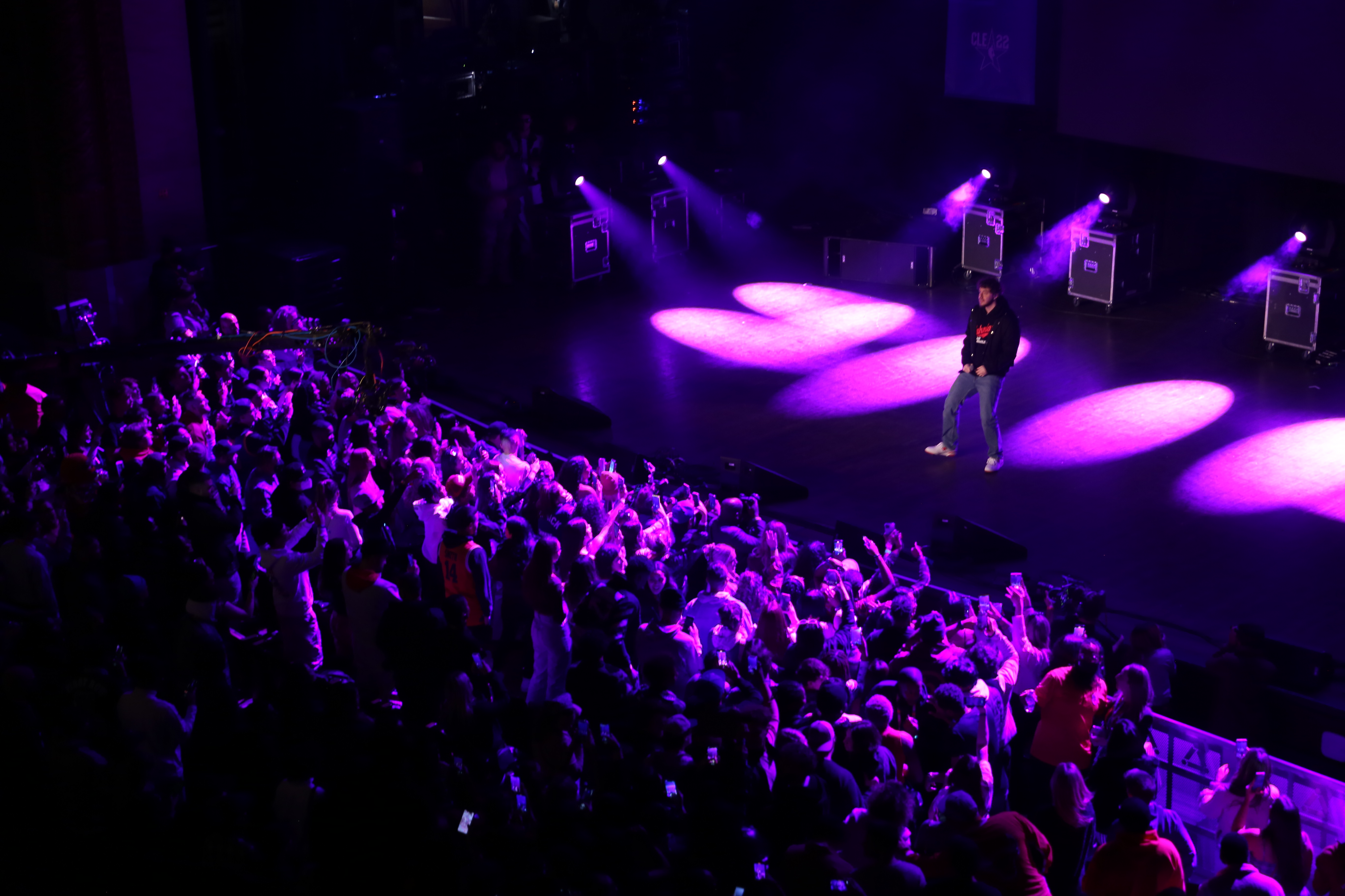 Cautious Clay and Jack Harlow perform at NBA All-Star pregame concert ...