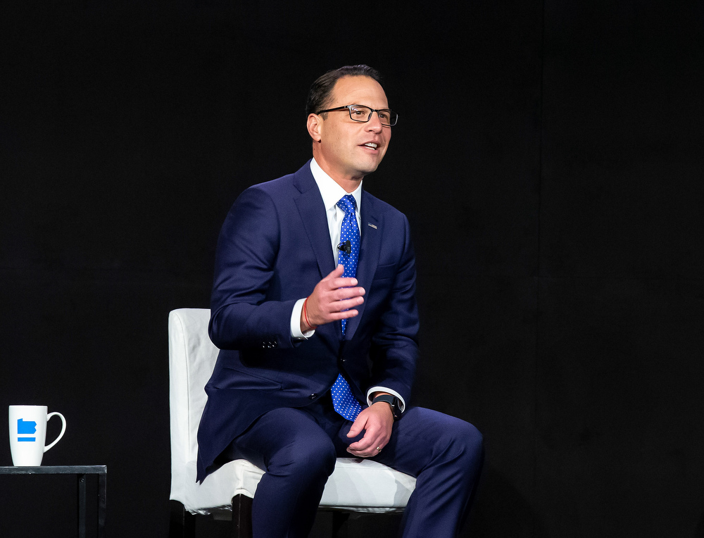 Dr. Mehmet Oz and Attorney General Josh Shapiro conversations at PA ...