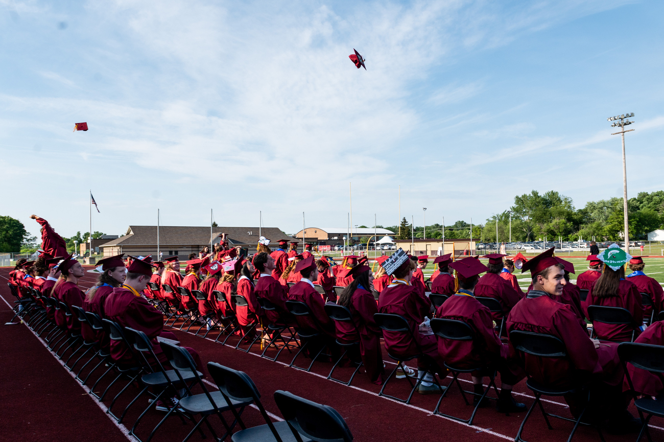 Dexter High School hosts outdoor commencement at Al Ritt Field - mlive.com