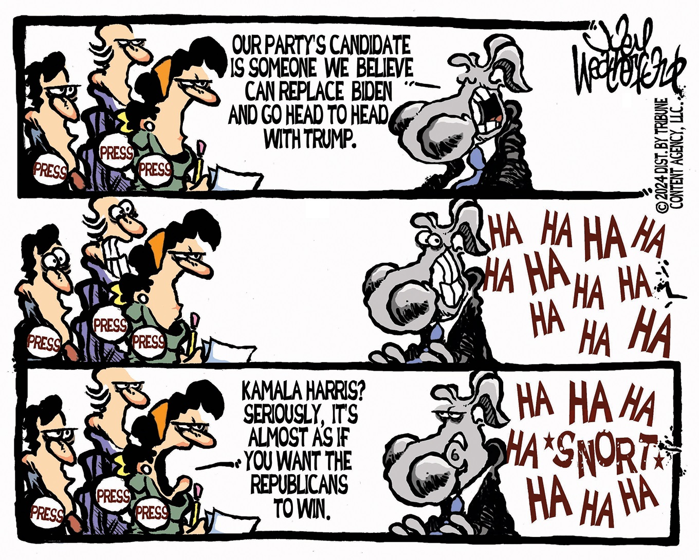 Editorial cartoons for July 28, 2024 - cleveland.com