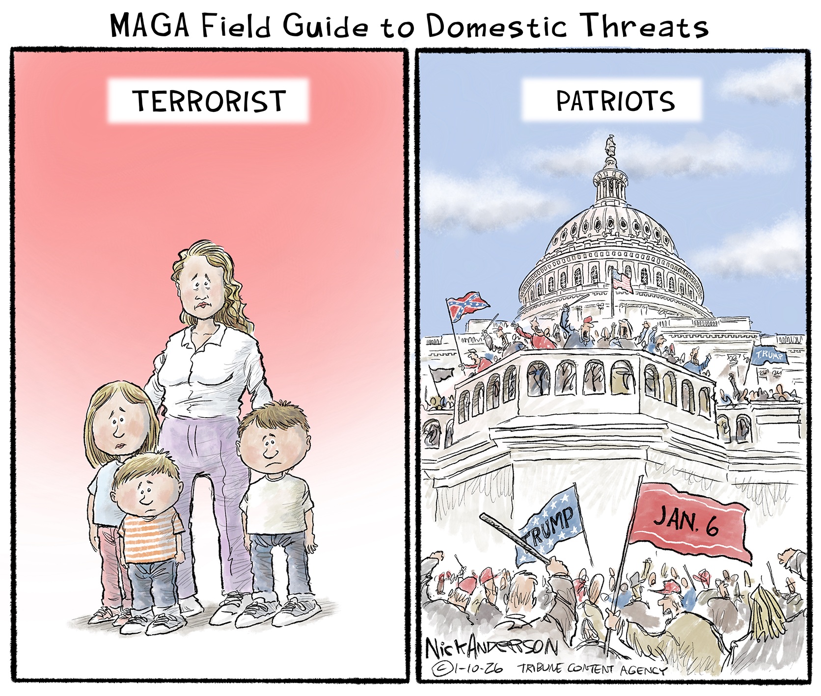 Editorial cartoons for Jan. 18, 2026 - oregonlive.com