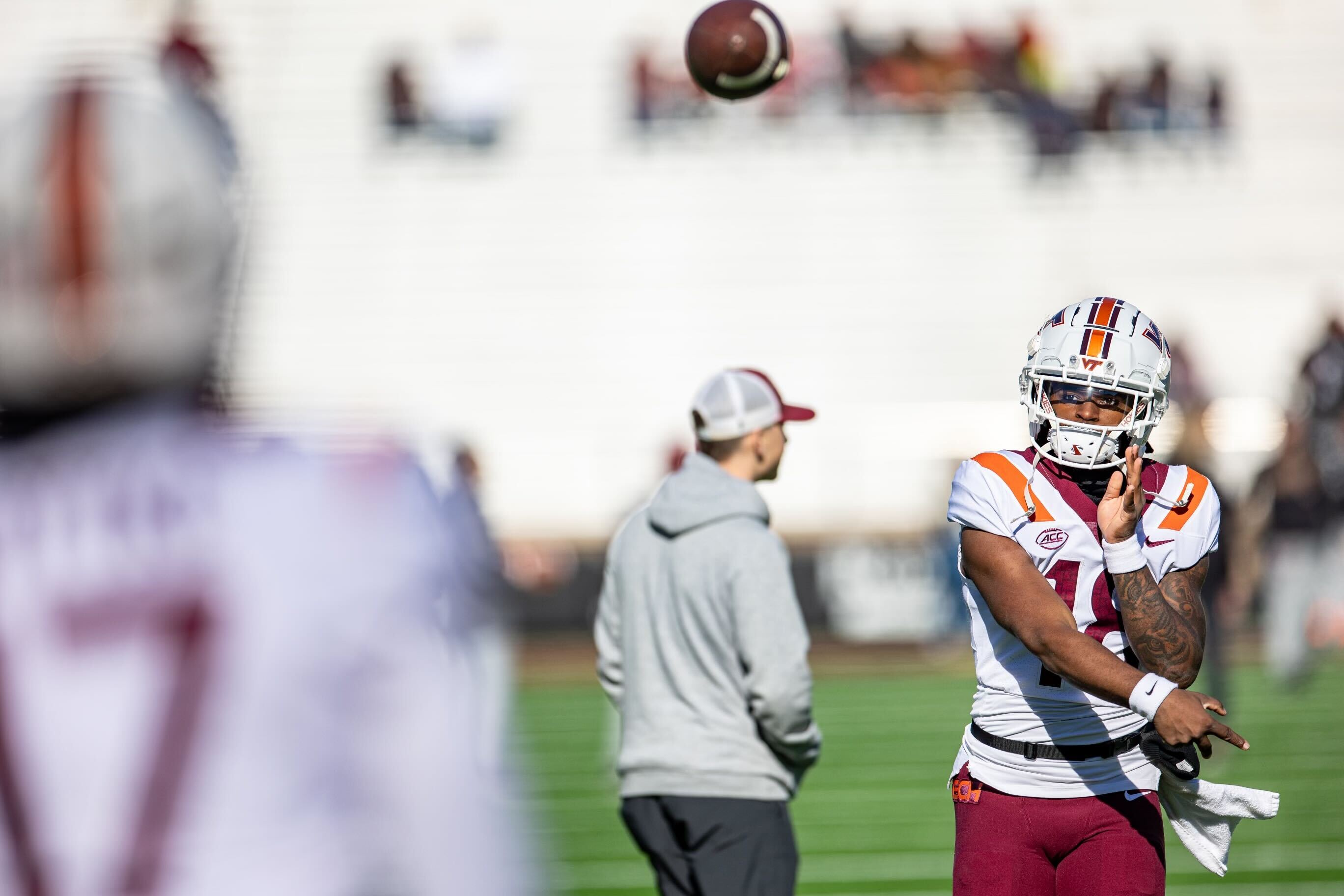 Virginia Tech football defeats Boston College on Nov. 11, 2023 ...