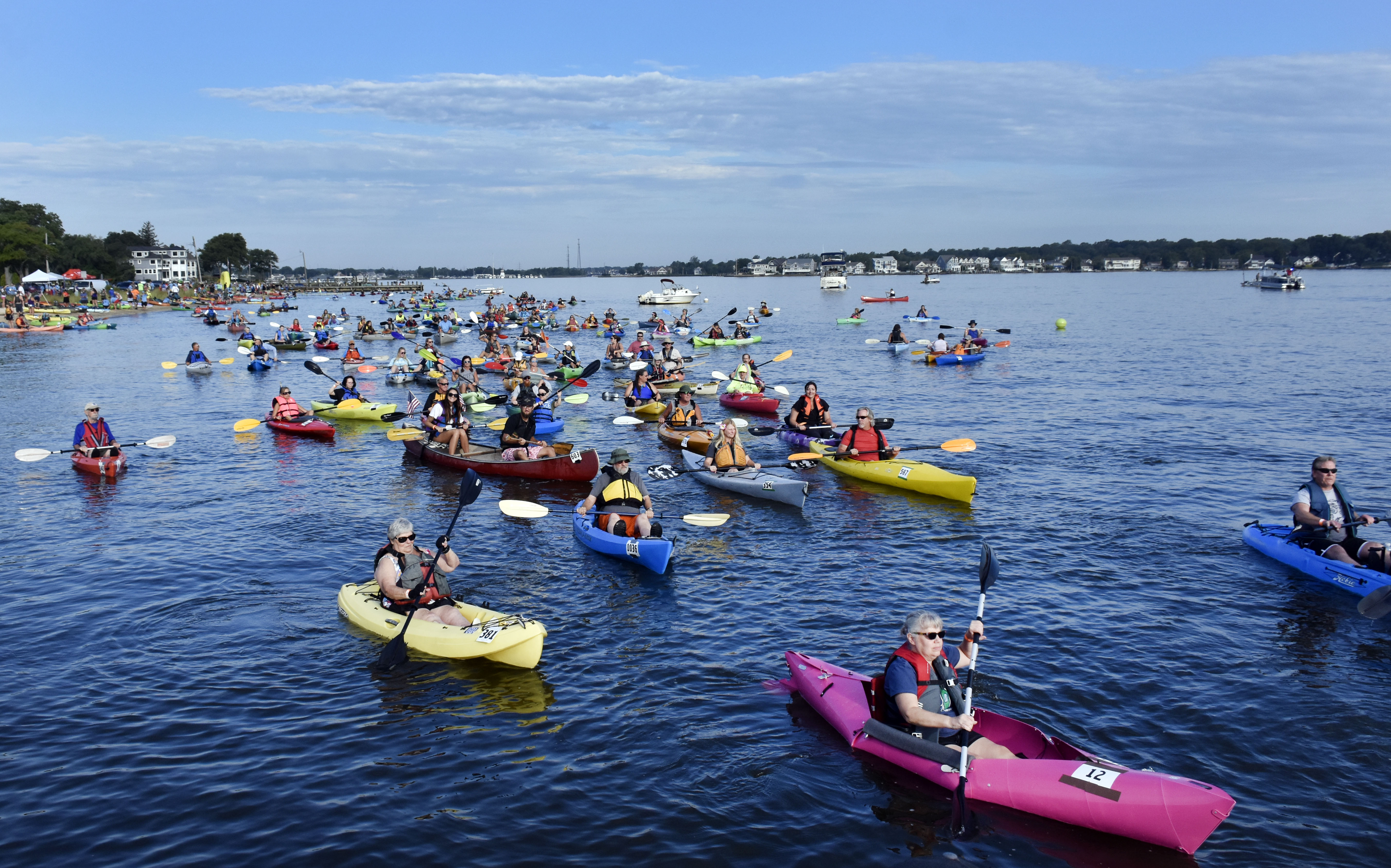 Paddlers attempt Guinness World Record on the Toms River - nj.com