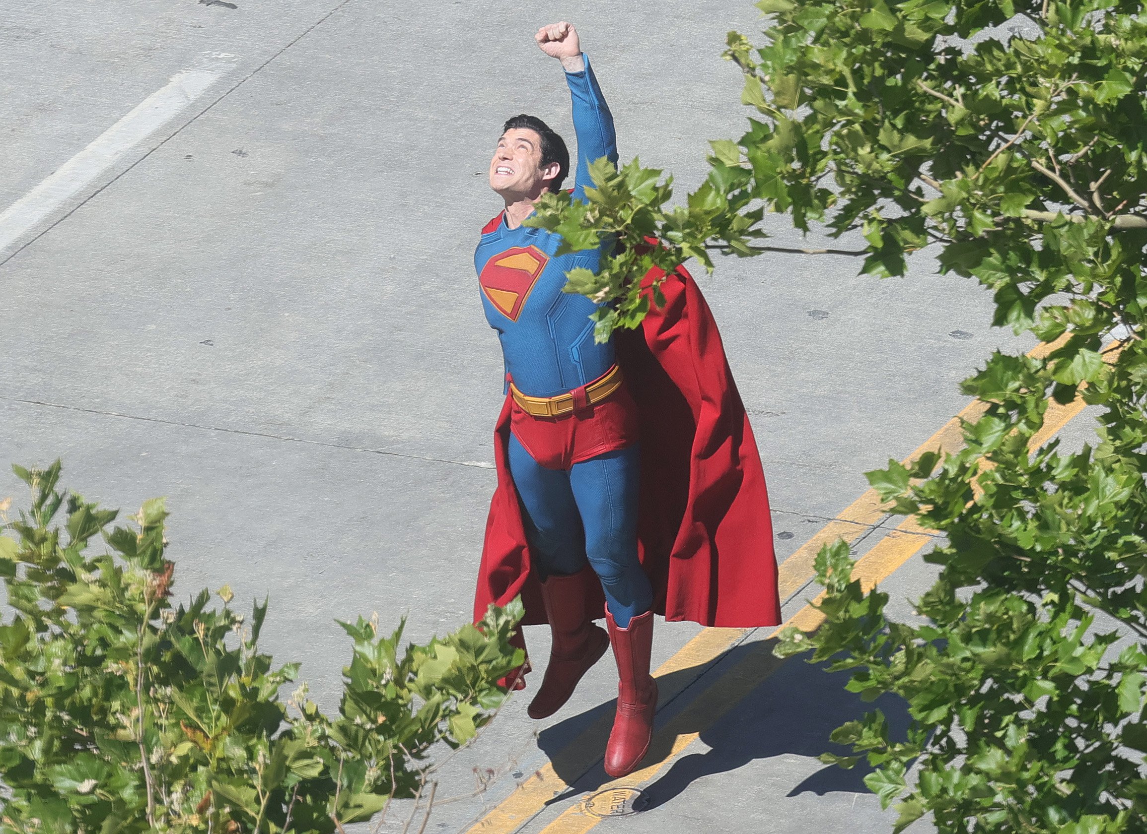 Superman movie takes over Cleveland’s Public Square, July 1, 2024 ...
