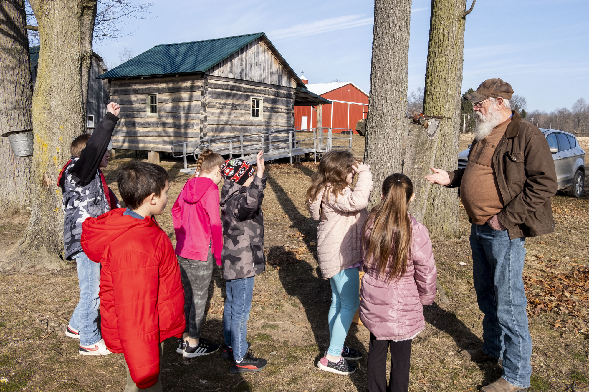 “Sugar Shack” in Hanover teaches elementary students about maple syrup ...