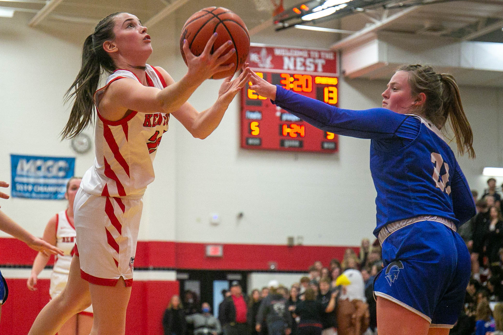 Kent City girls remain undefeated, beat Sparta 43-23 - mlive.com