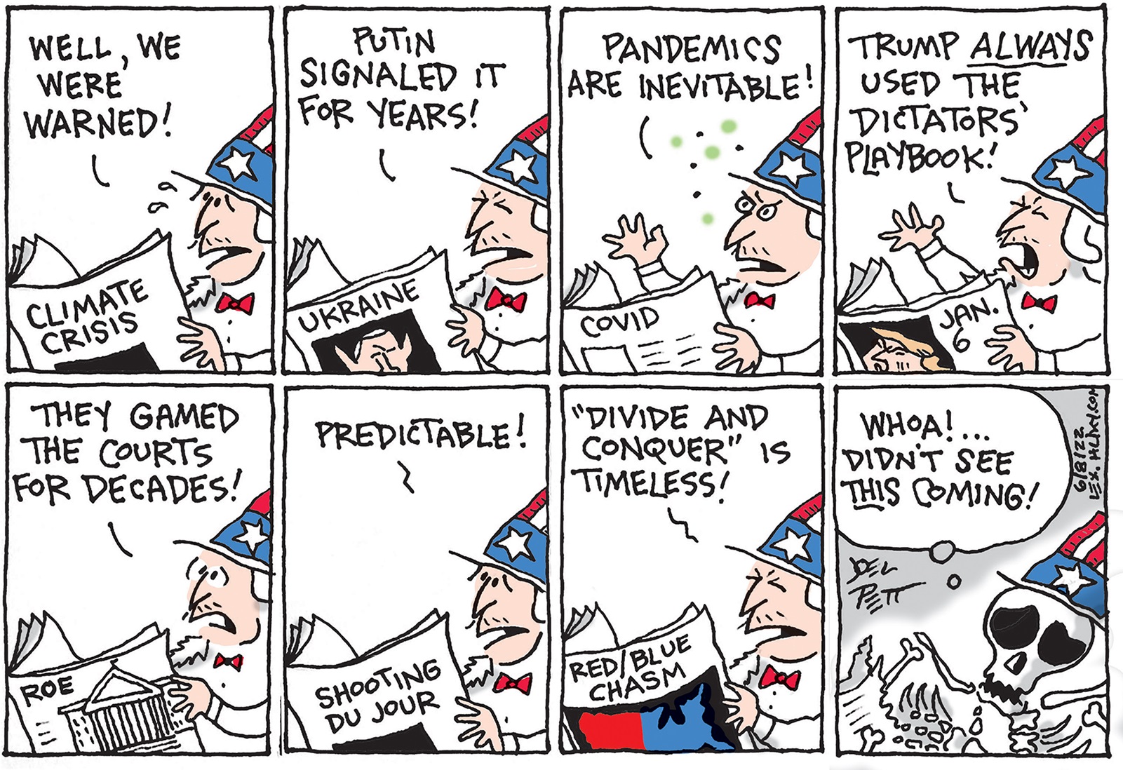 Editorial cartoons for July 10, 2022 - syracuse.com