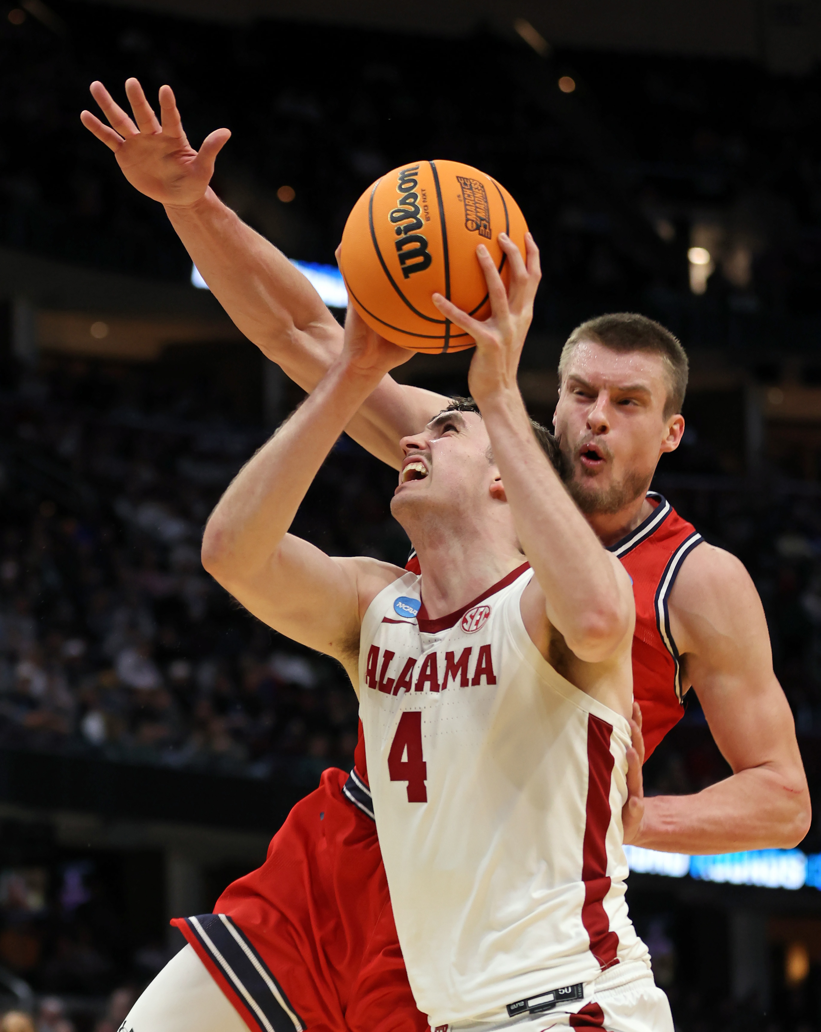 Alabama Crimson Tide vs. St. Mary's Gaels second round, NCAA basketball ...