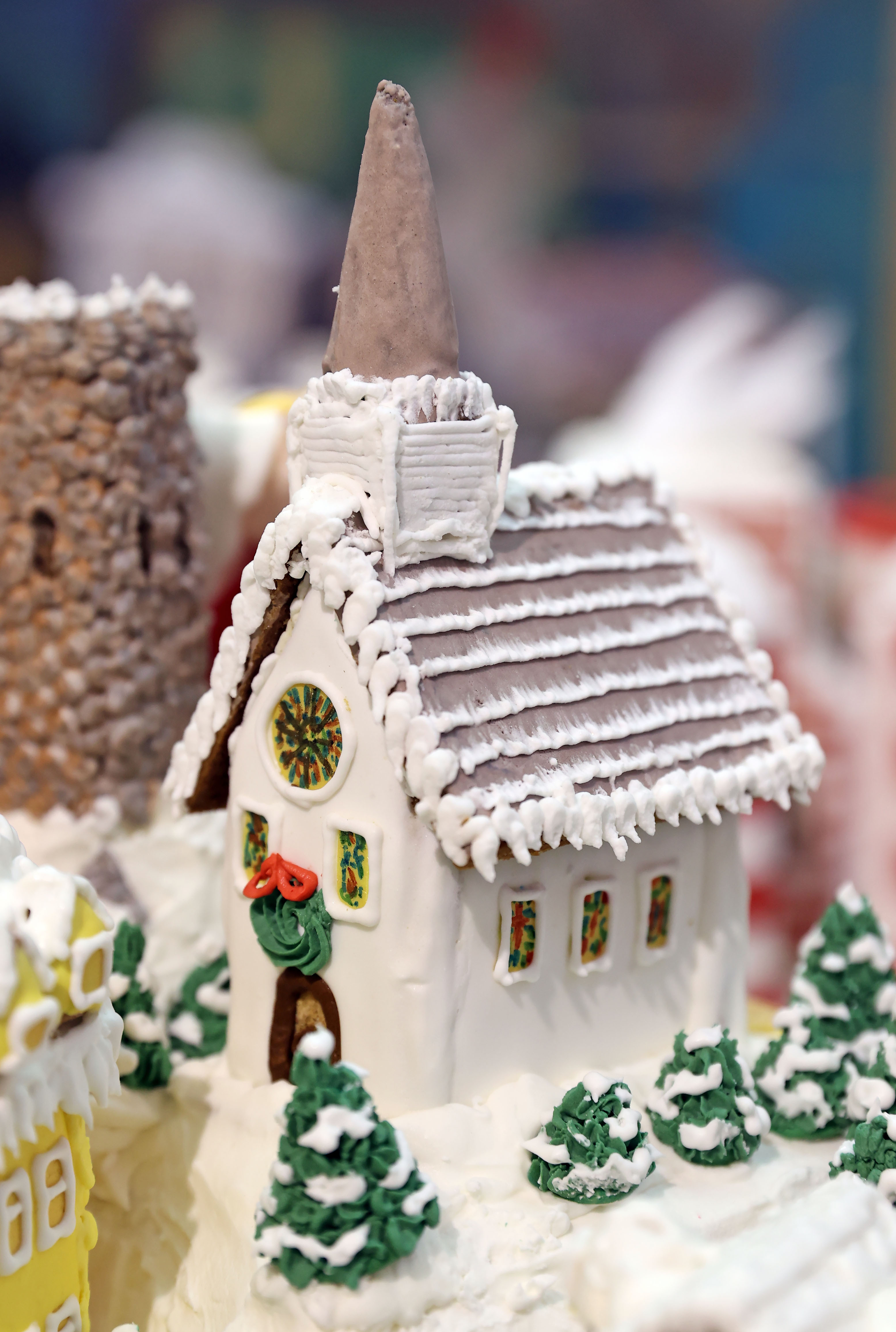 Gingerbread displays at Cleveland Botanical Garden, November 17, 2022 ...