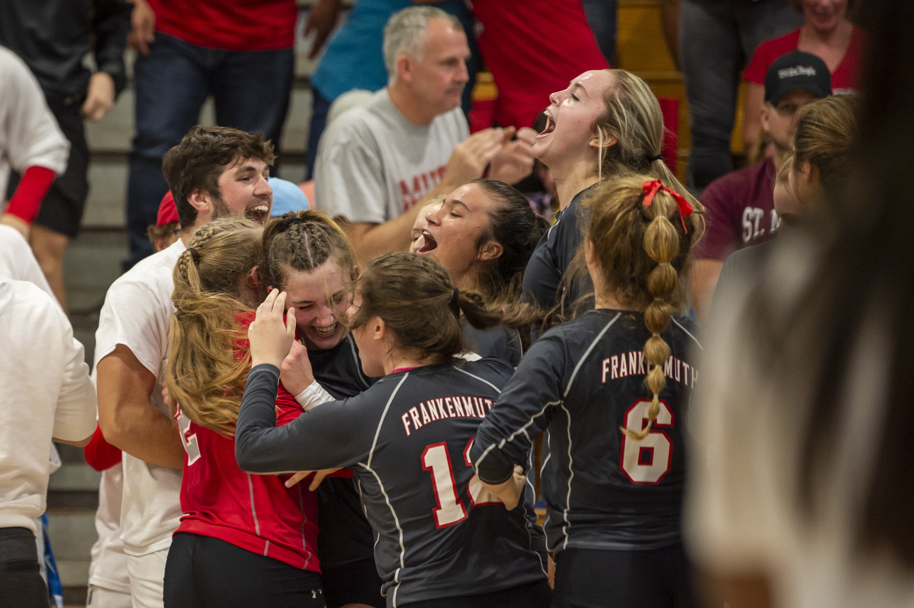 Frankenmuth volleyball defeats Garber 3-1 - mlive.com