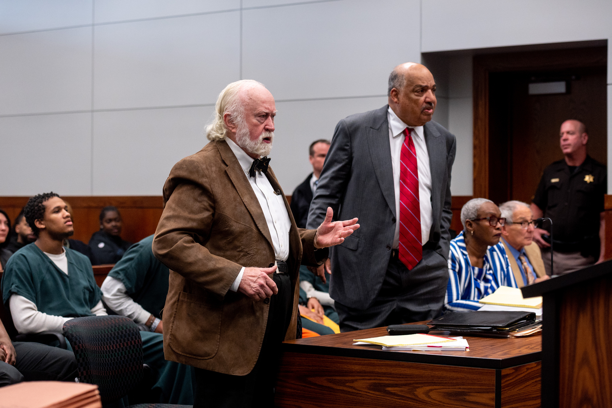 Preliminary examination for five defendants in shooting death of former ...